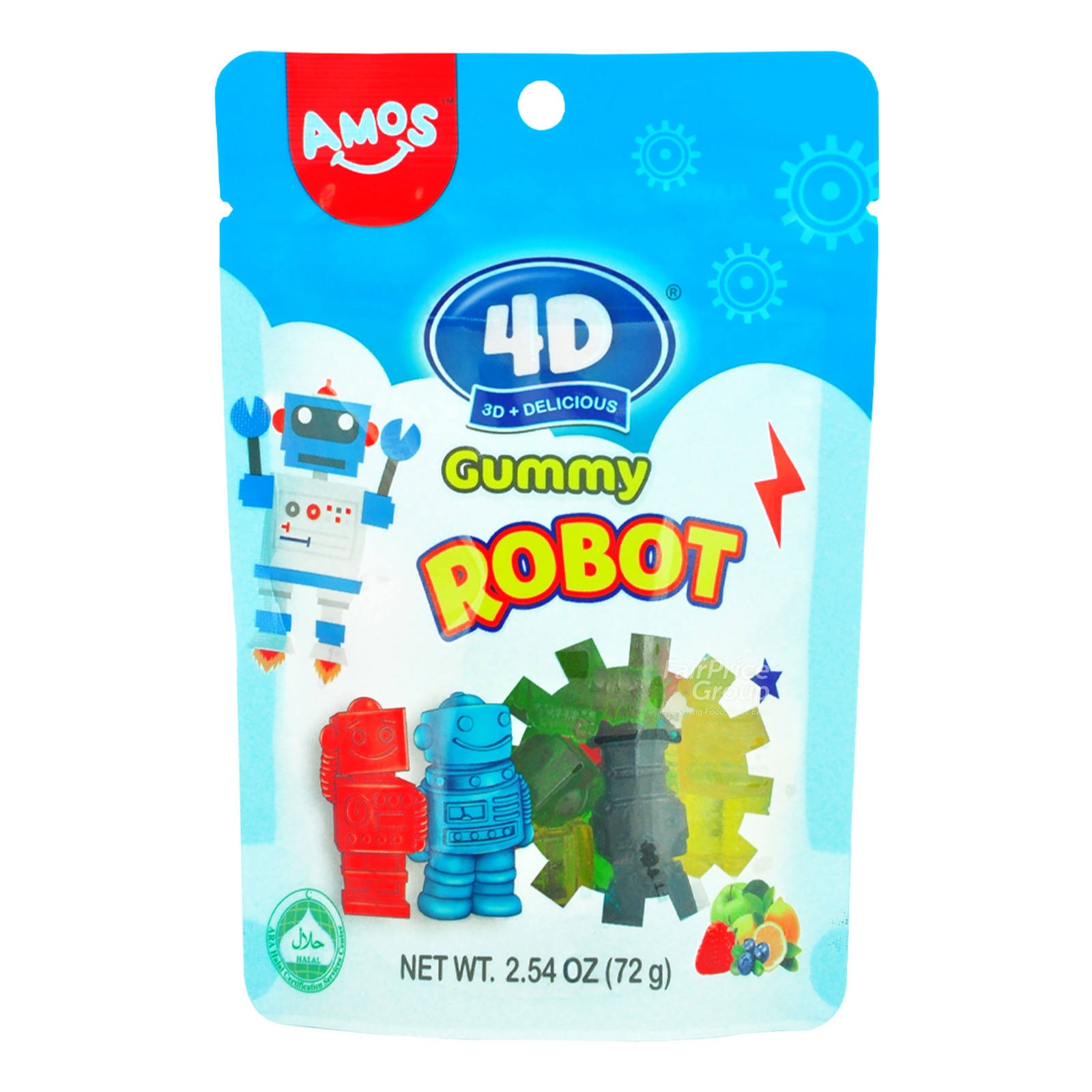 Amos 4D Gummies - Robot | NTUC FairPrice
