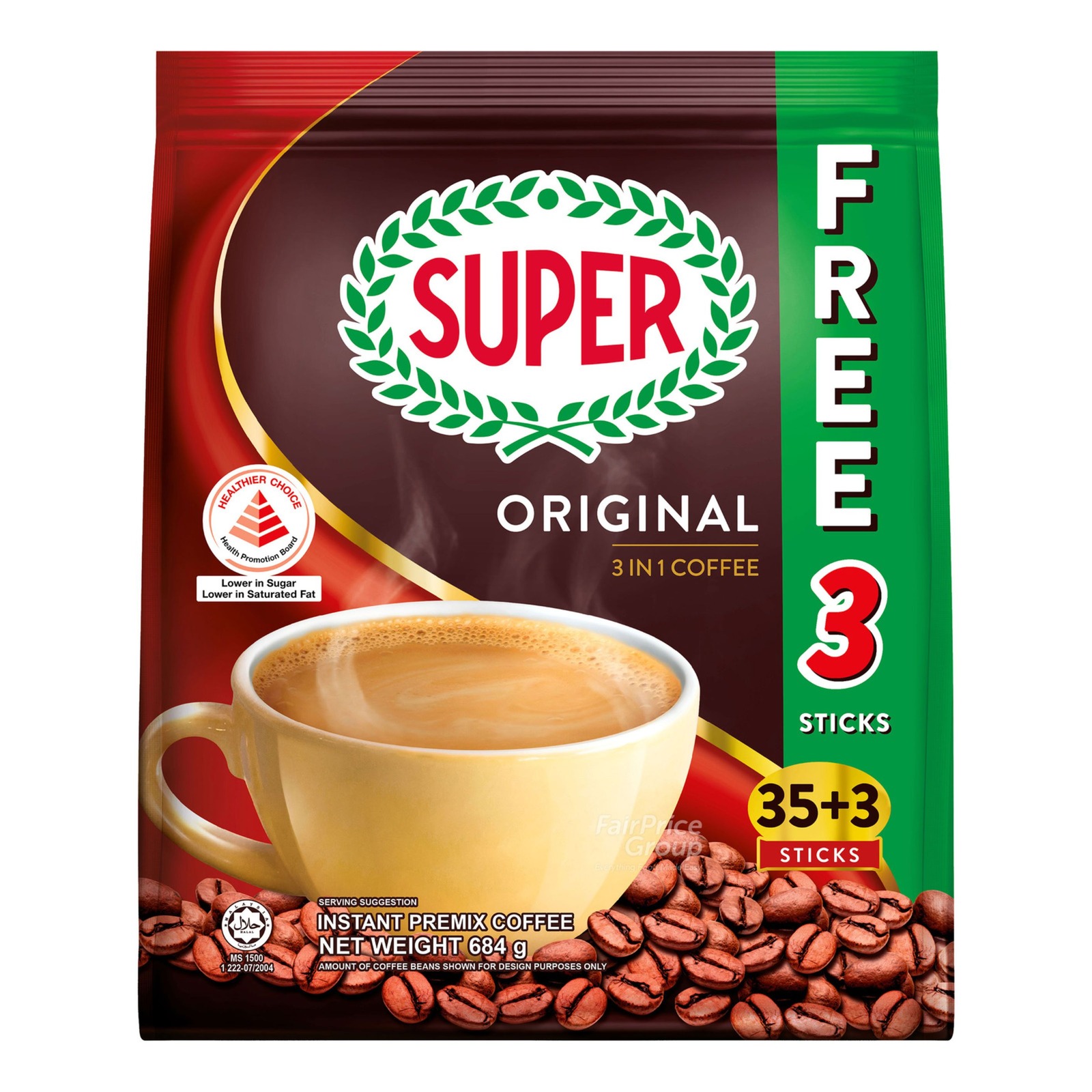 Super Original 3-in-1 Coffee - Promo Pack | NTUC FairPrice