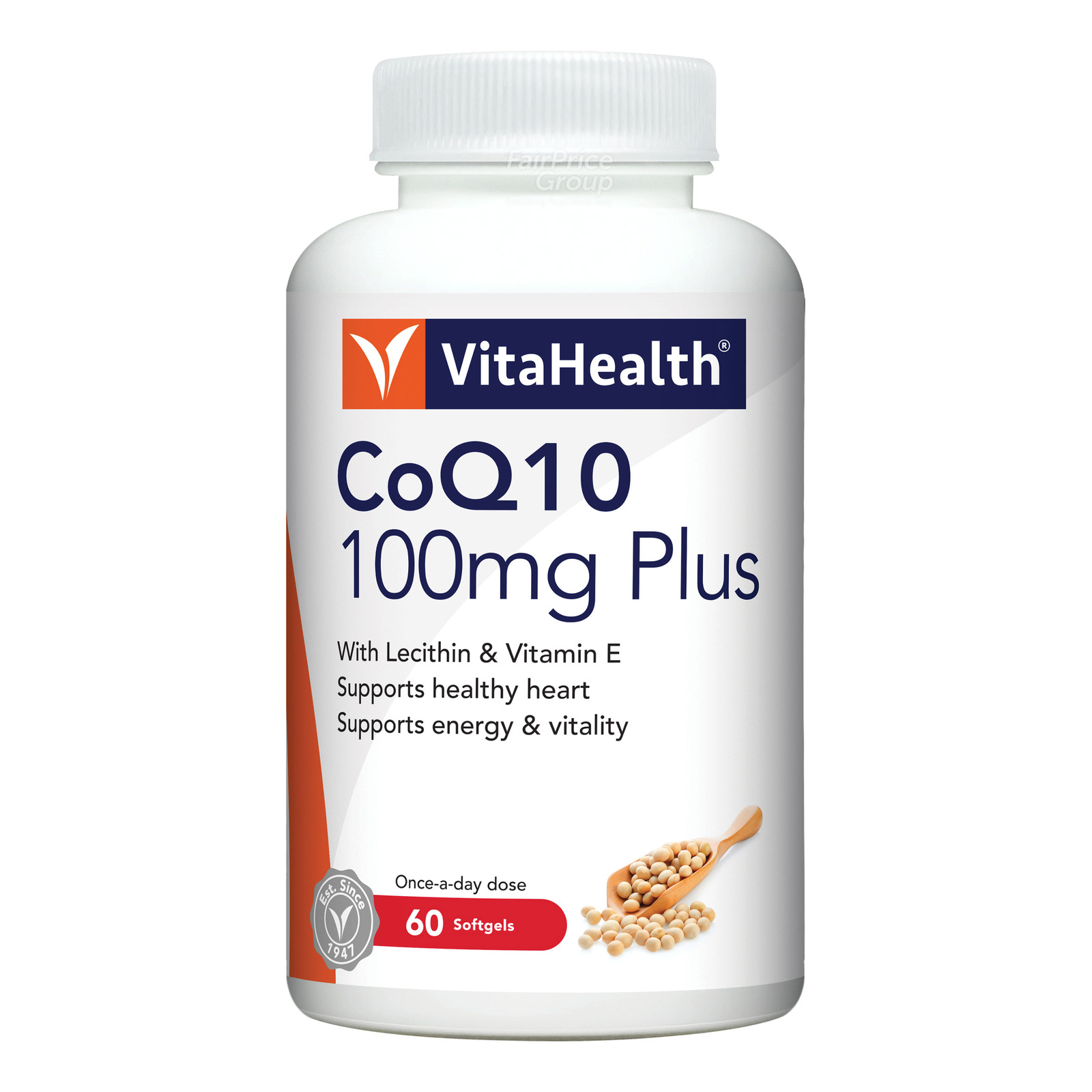 Vitahealth CoQ10 100mg Plus | NTUC FairPrice