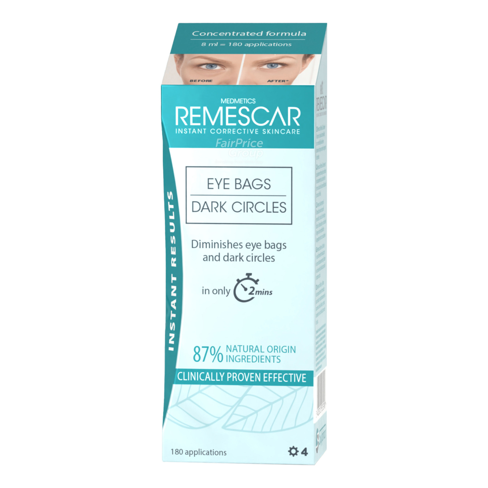 Remescar Eye Bags and Dark Circles Cream | NTUC FairPrice