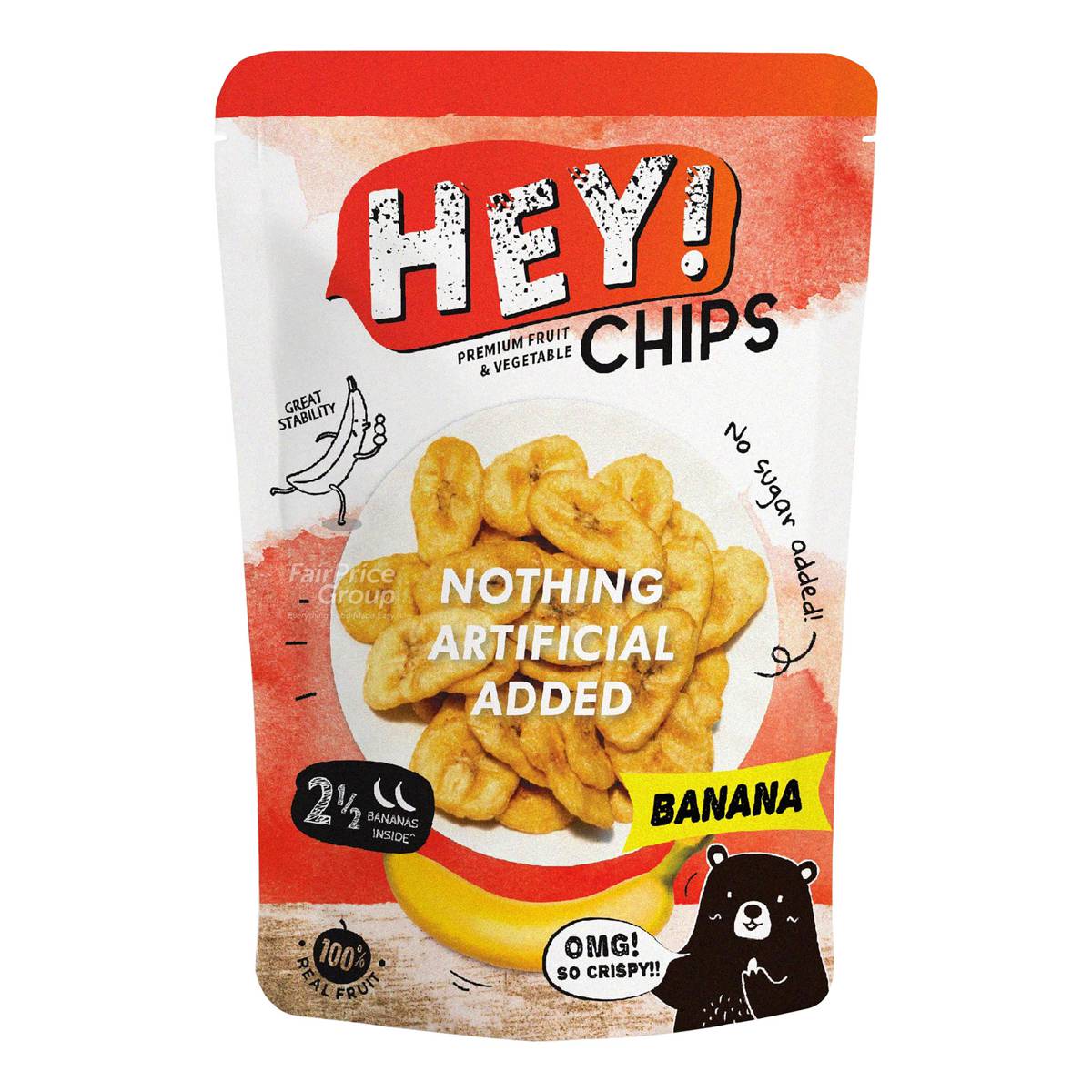 Hey! Chips - Banana | NTUC FairPrice