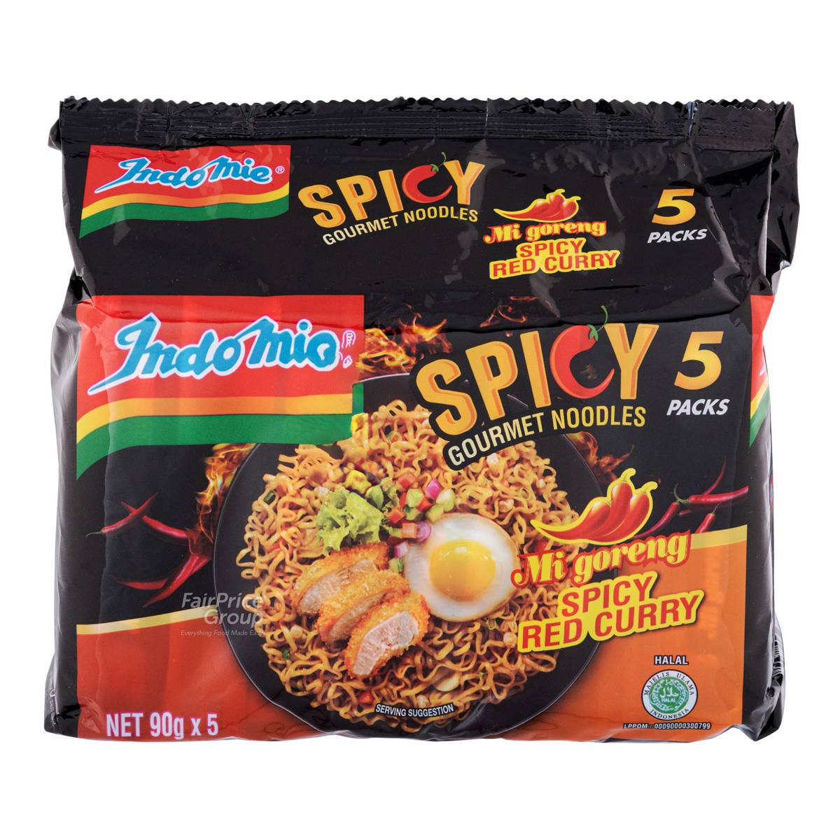 Indomie Mi Goreng Fried Noodles - Spicy Red Curry | NTUC FairPrice