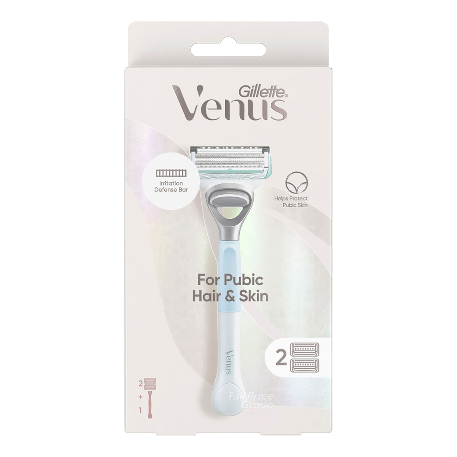 Gillette Venus Razor - For Pubic Hair & Skin | NTUC FairPrice