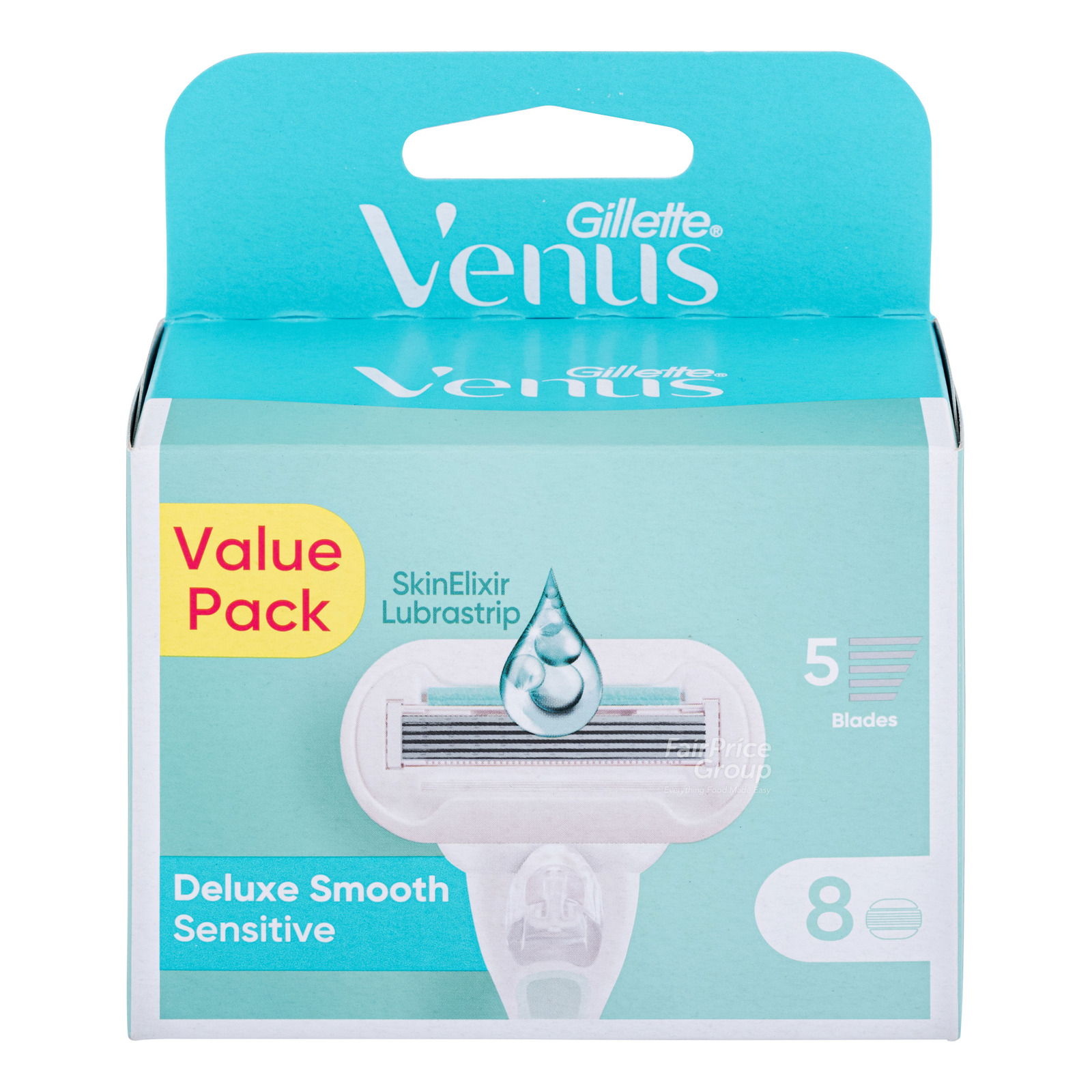 Gillette Venus Catridge Refill - Deluxe Smooth Sensitive | NTUC FairPrice