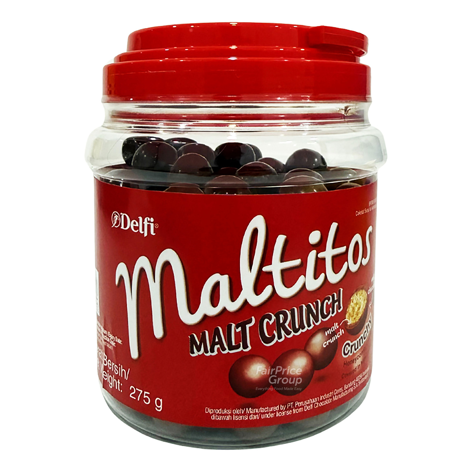 Delfi Maltitos Chocolate - Malt Crunch | NTUC FairPrice