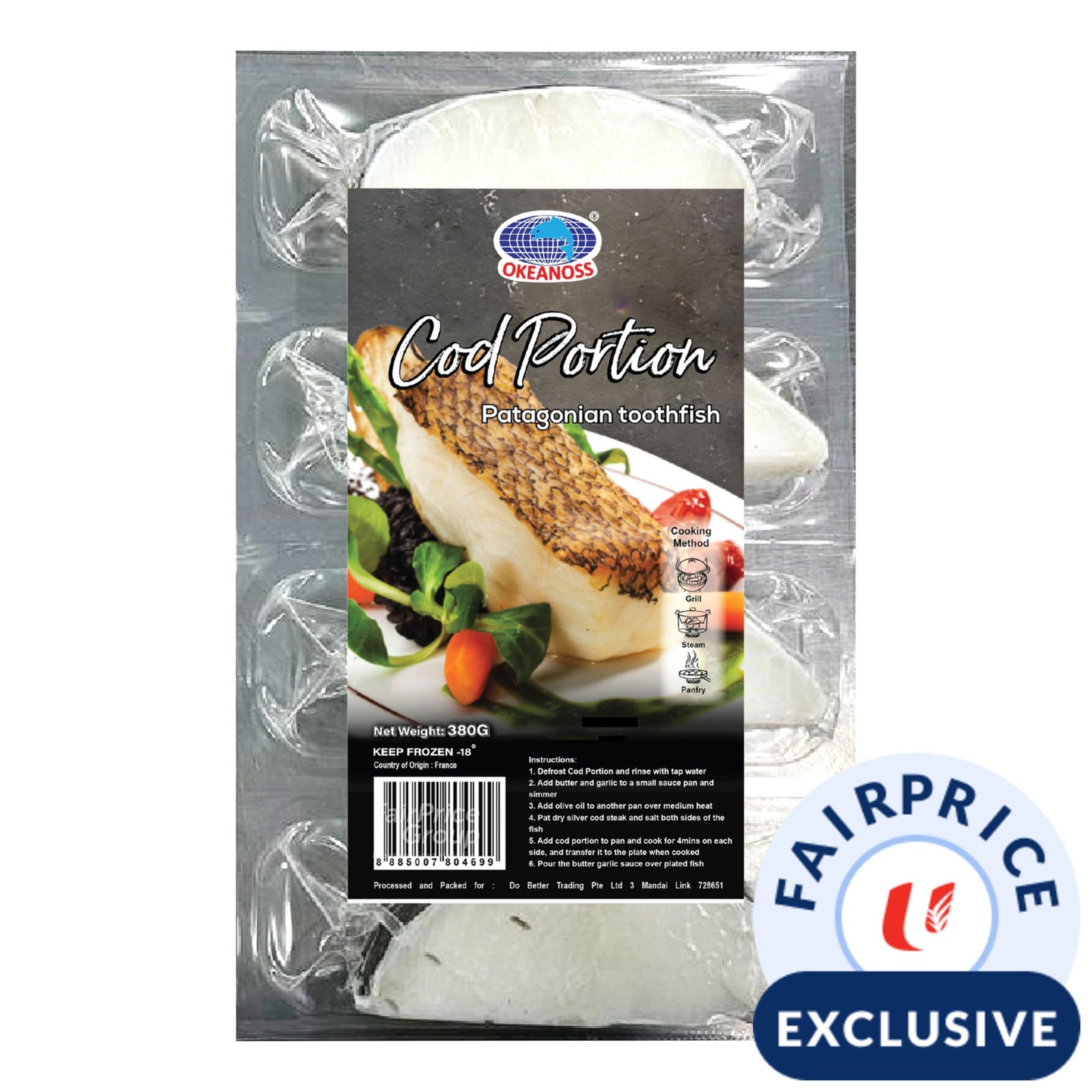 Okeanoss Cod Portion | NTUC FairPrice