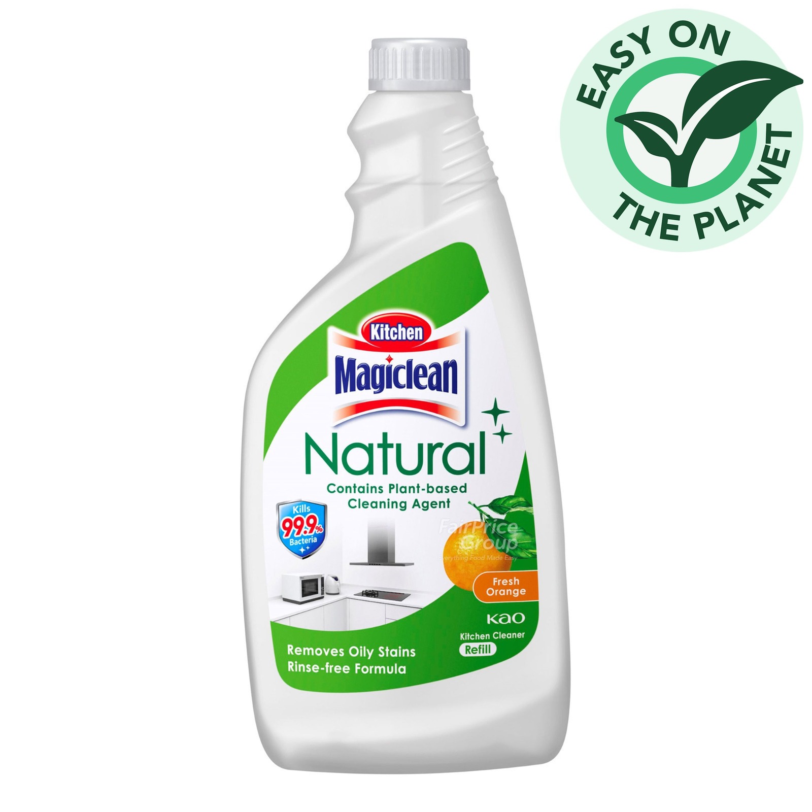 Magiclean Kitchen Cleaner Natural Refill - Fresh Orange | NTUC FairPrice