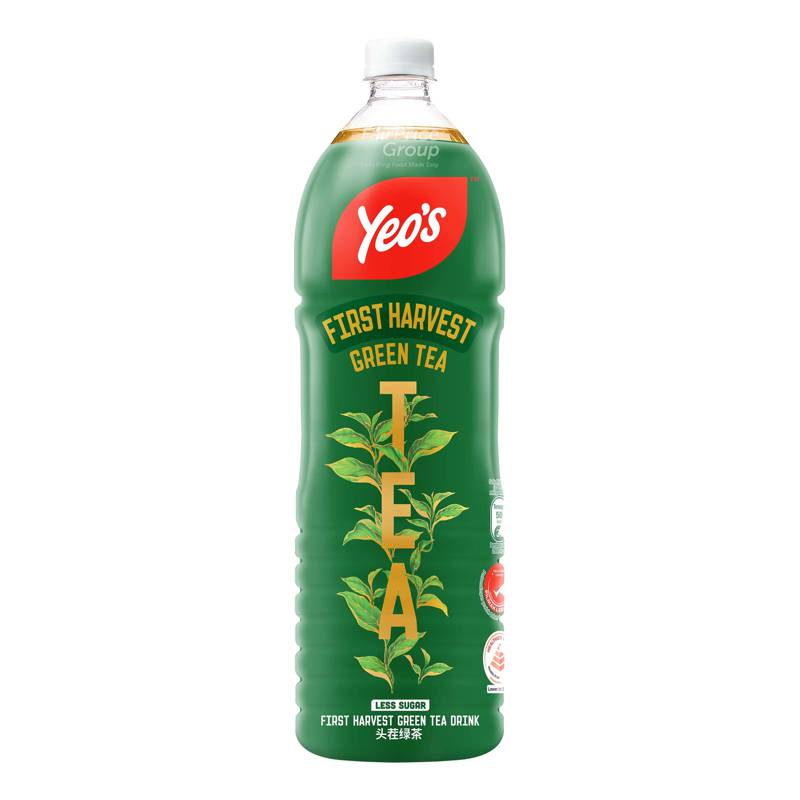 Yeo's Bottle Drink - First Harvest Green Tea Less Sugar | NTUC FairPrice