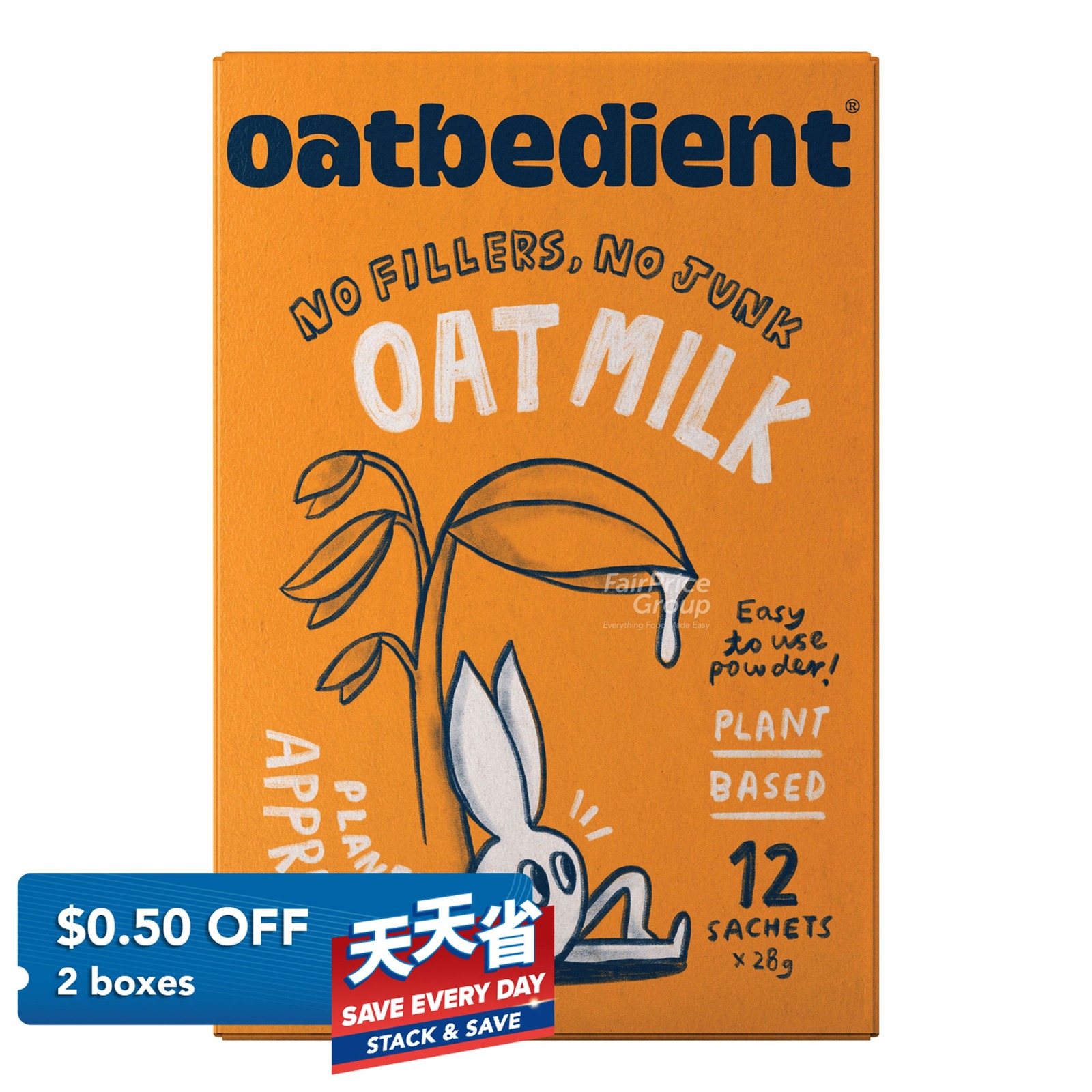 Oatbedient Oatmilk - Original | NTUC FairPrice