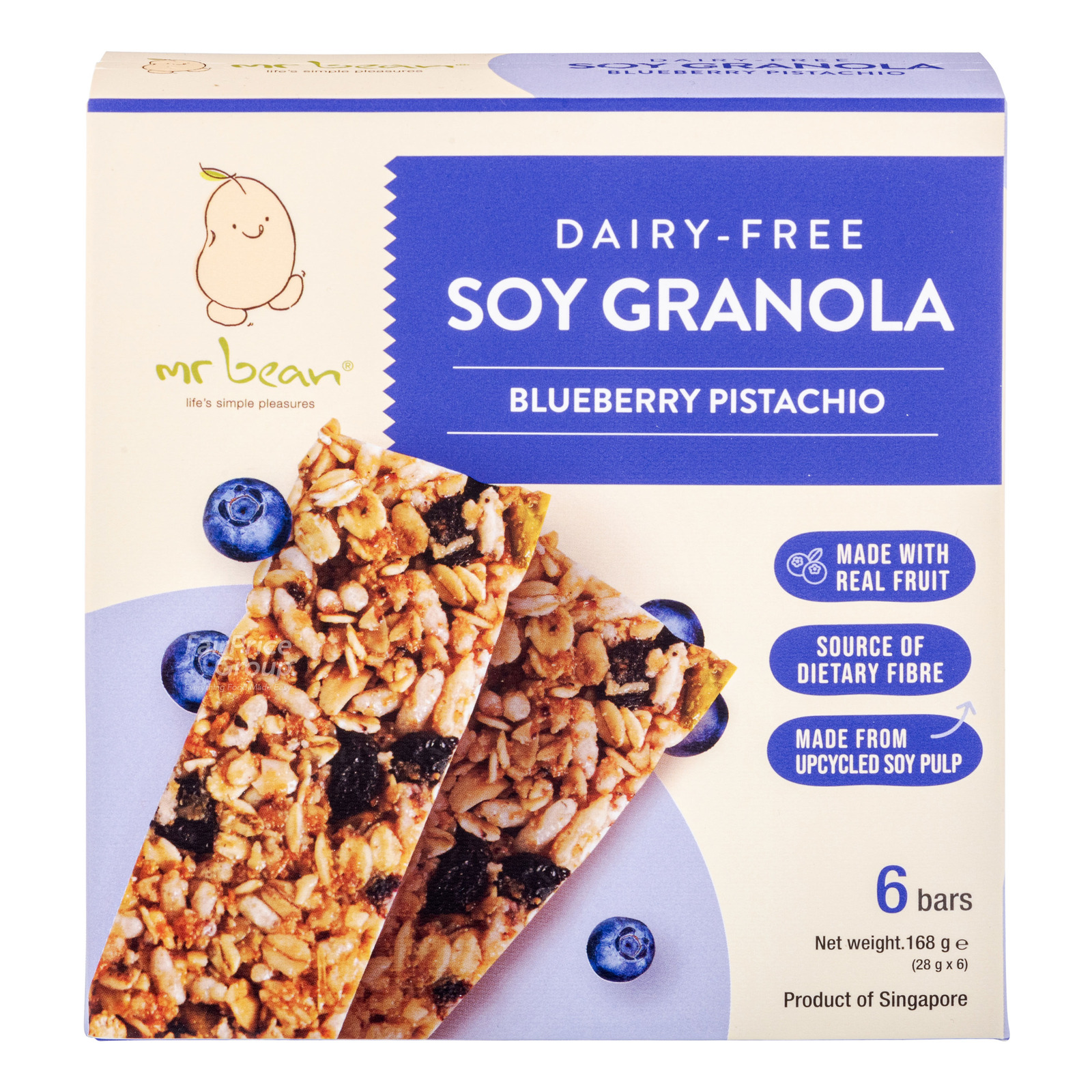 Mr Bean Soy Granola - Blueberry Pistachio | NTUC FairPrice