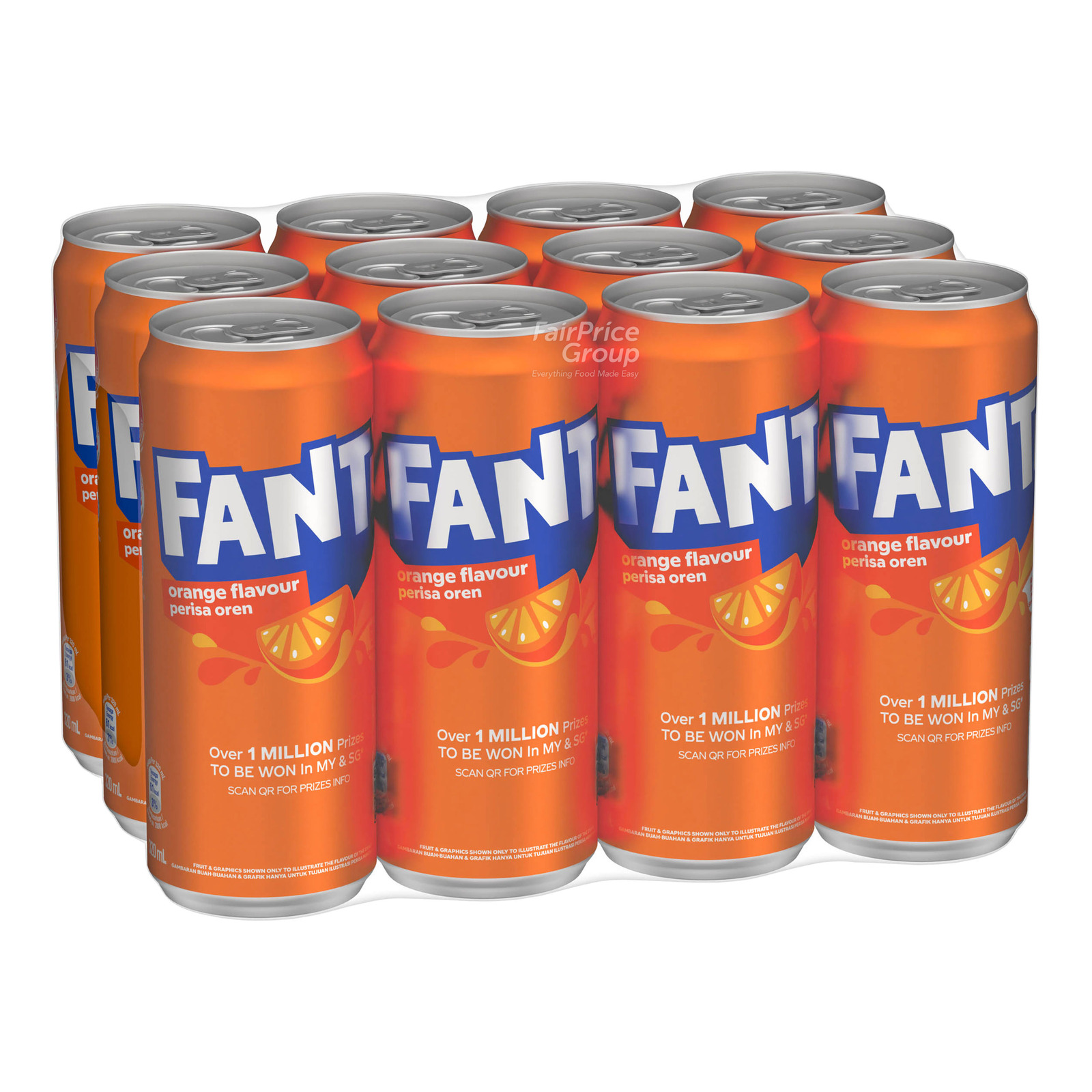 Fanta Can Drink - Orange | NTUC FairPrice