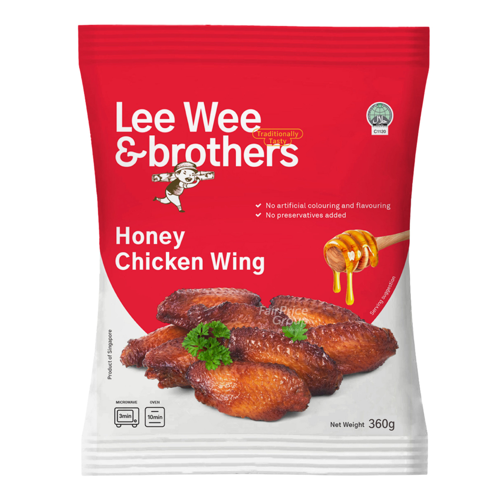 Lee Wee & Brothers Honey Chicken Wing | NTUC FairPrice