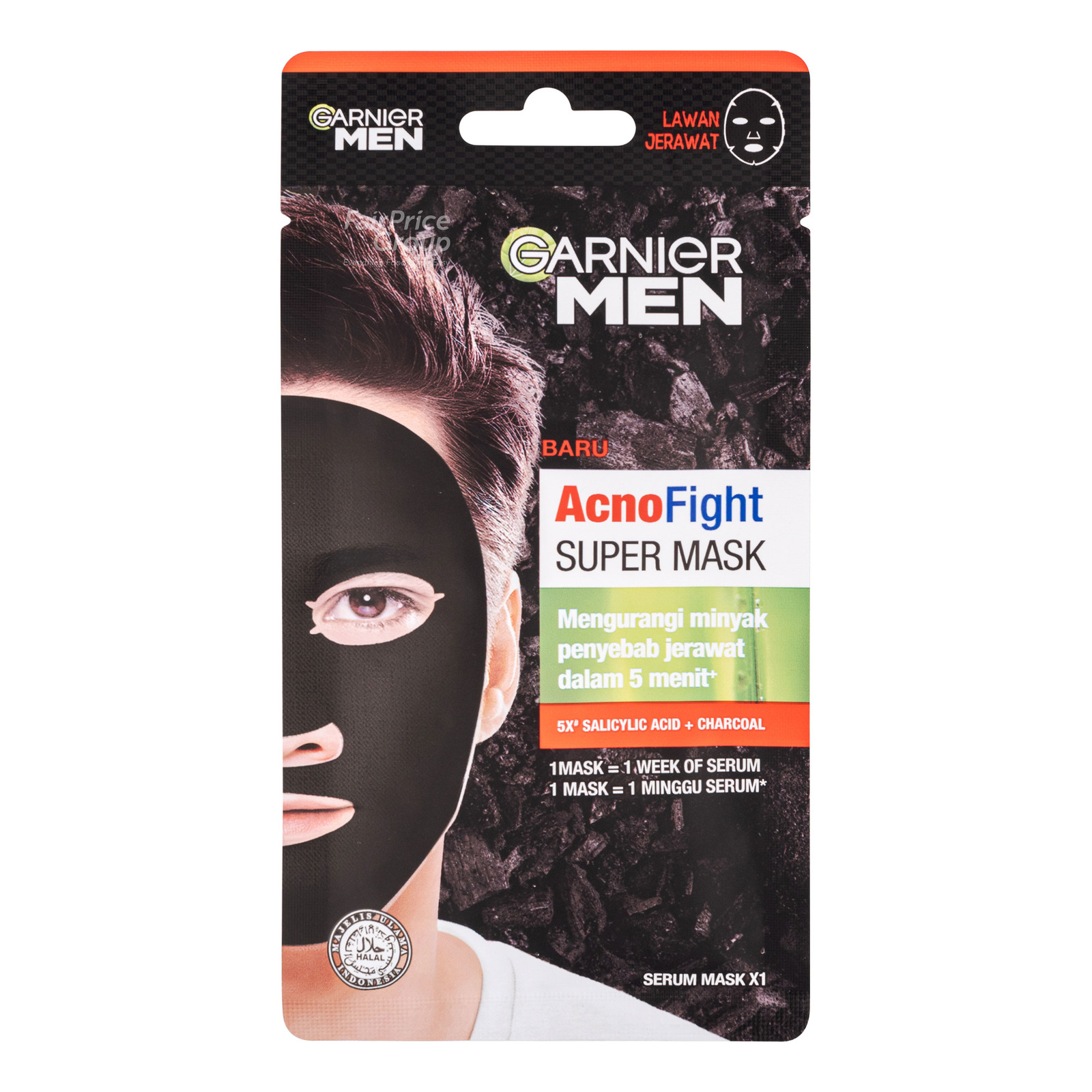 Garnier Men Super Mask - Acnofight | NTUC FairPrice