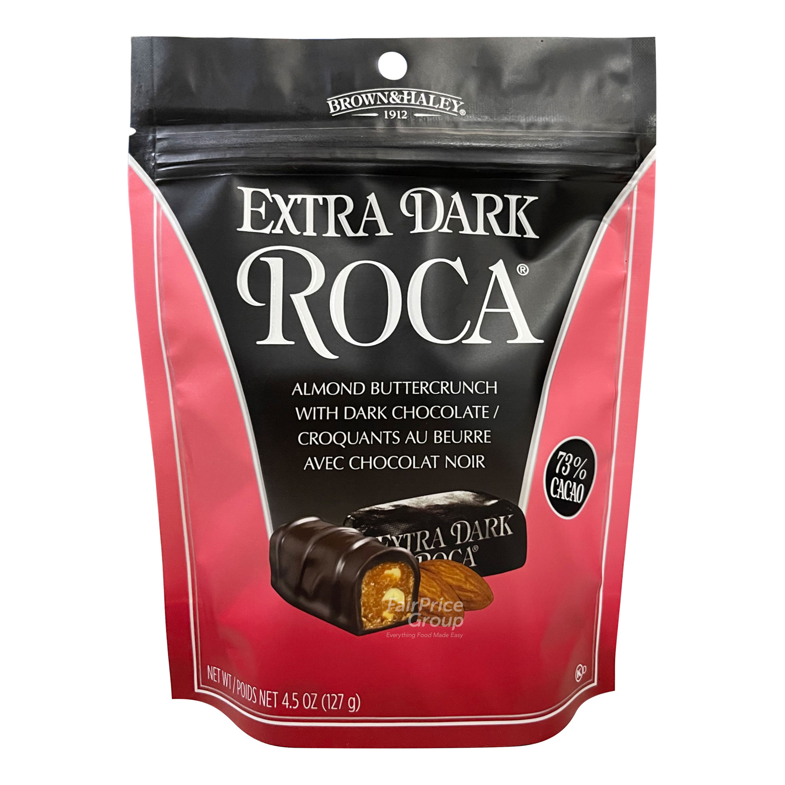 Brown & Haley Extra Dark Roca - Almond Buttercrunch with DarkChoc ...