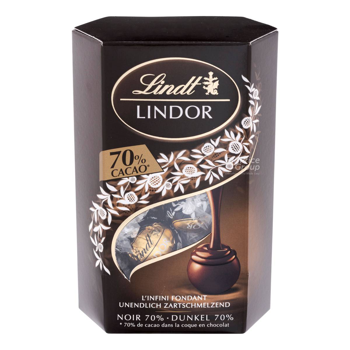 Lindt Lindor Cornet Chocolate Balls - Dark 70% | NTUC FairPrice