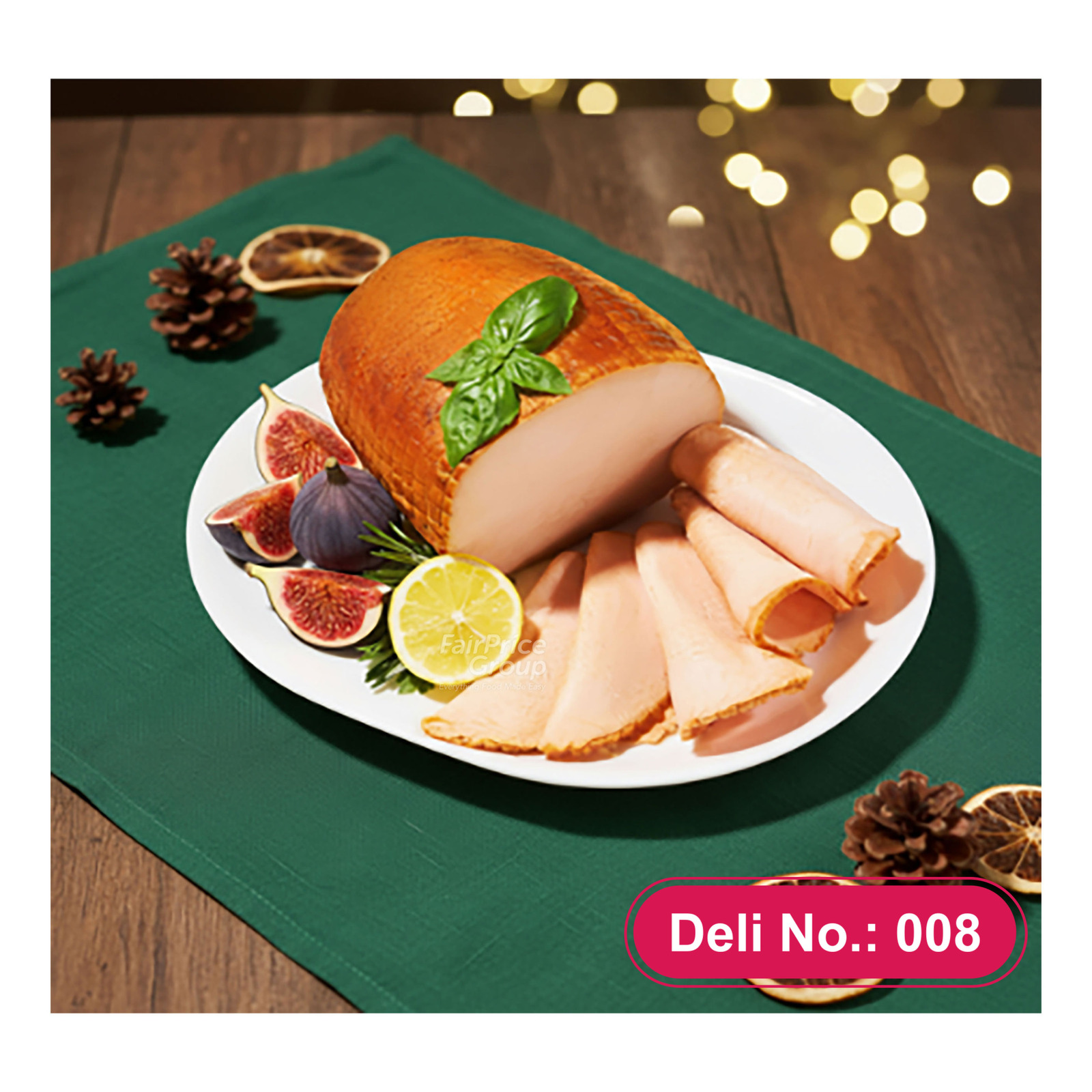 (Pre-Order) Delicato Turkey Breast Ham | NTUC FairPrice
