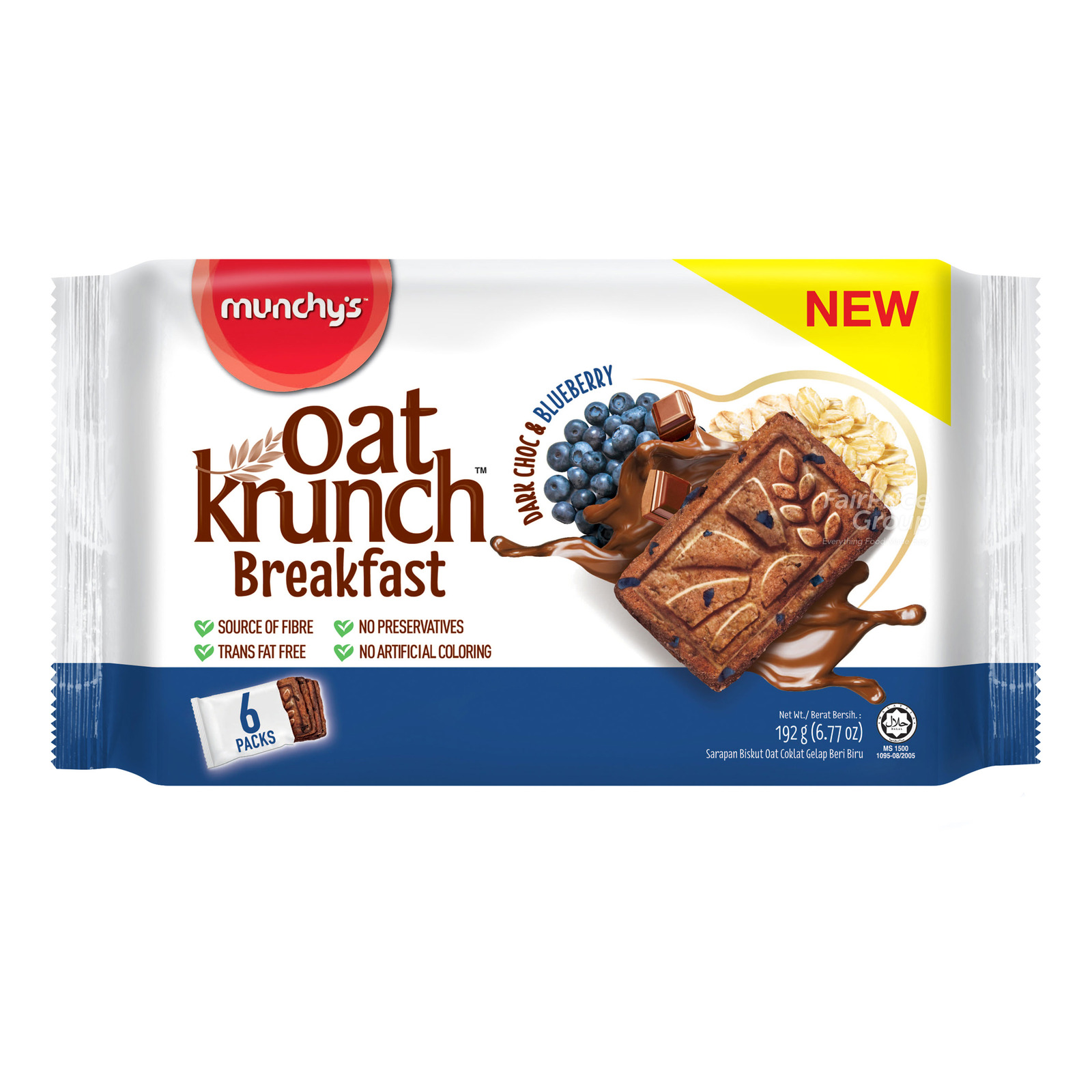 Munchy's Oat Krunch Breakfast - Dark Choc & Blueberry | NTUC FairPrice