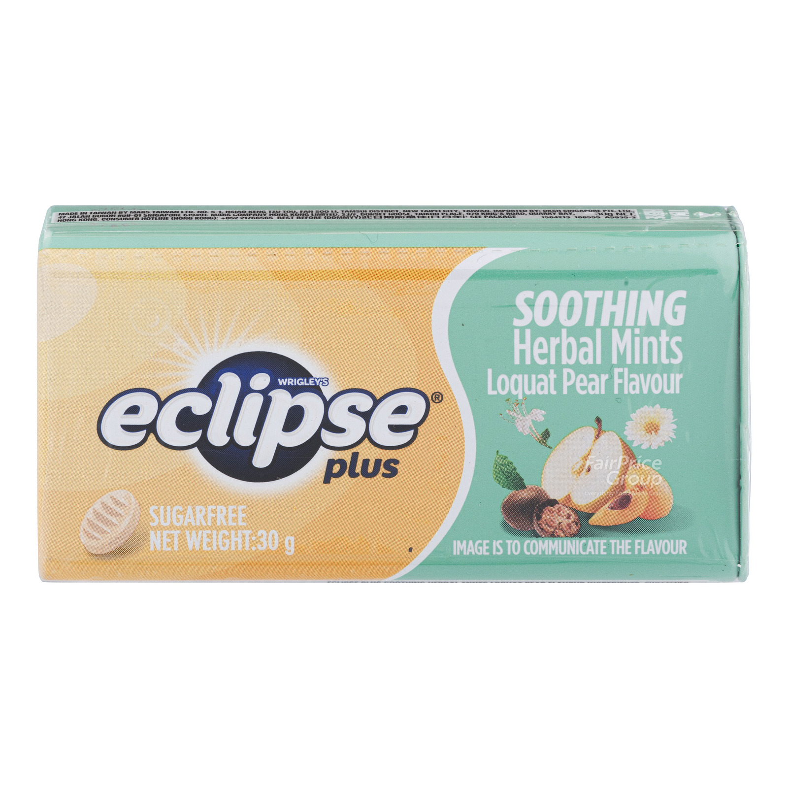Eclipse Plus Soothing Herbal Mint - Loquat Pear | NTUC FairPrice