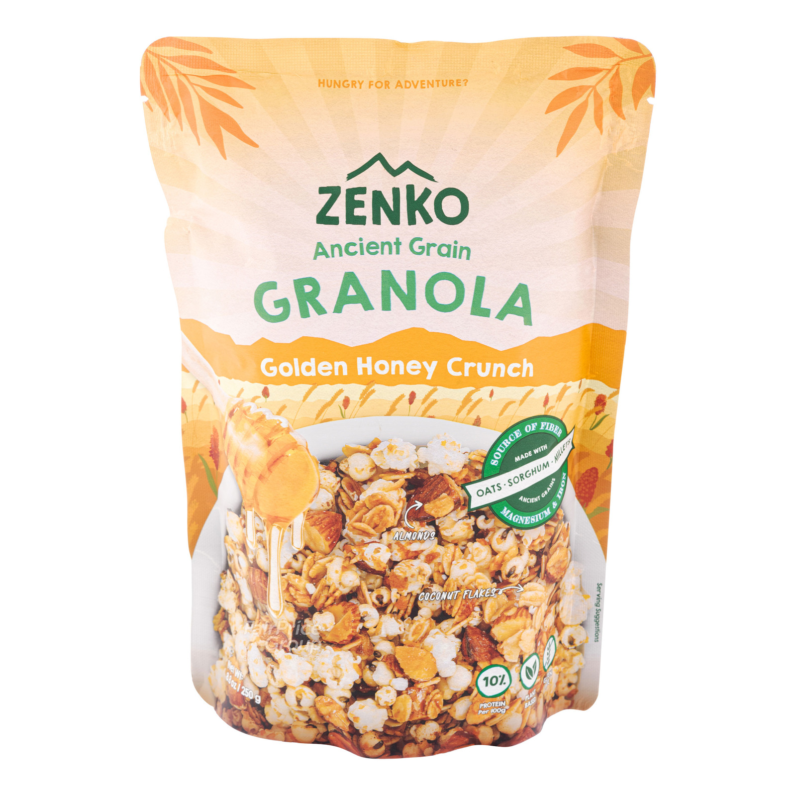 Zenko Ancient Grain Granola - Golden Honey Crunch | NTUC FairPrice