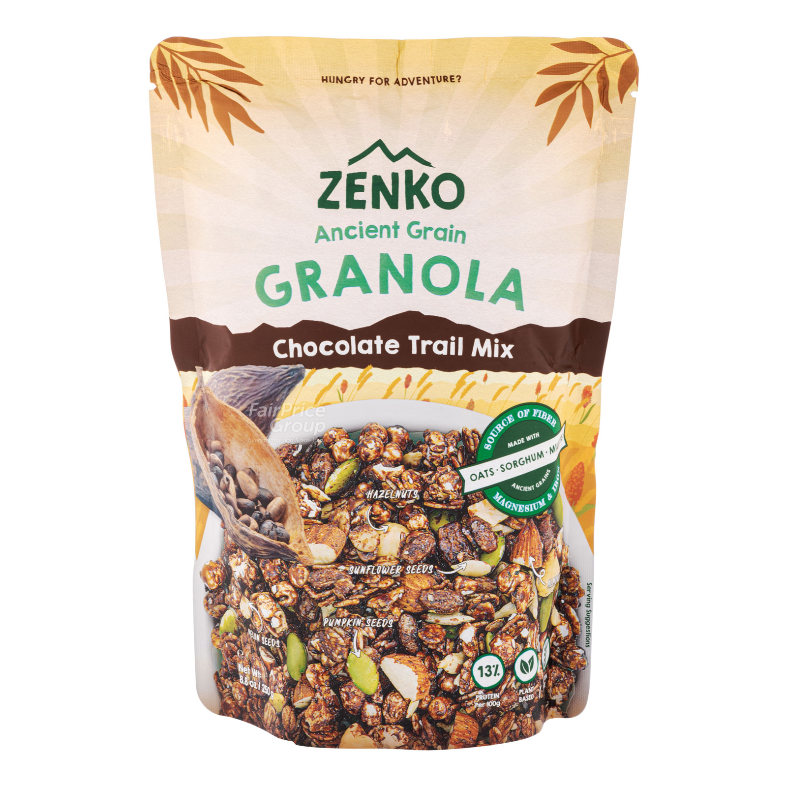 Zenko Ancient Grain Granola - Chocolate Trail Mix | NTUC FairPrice