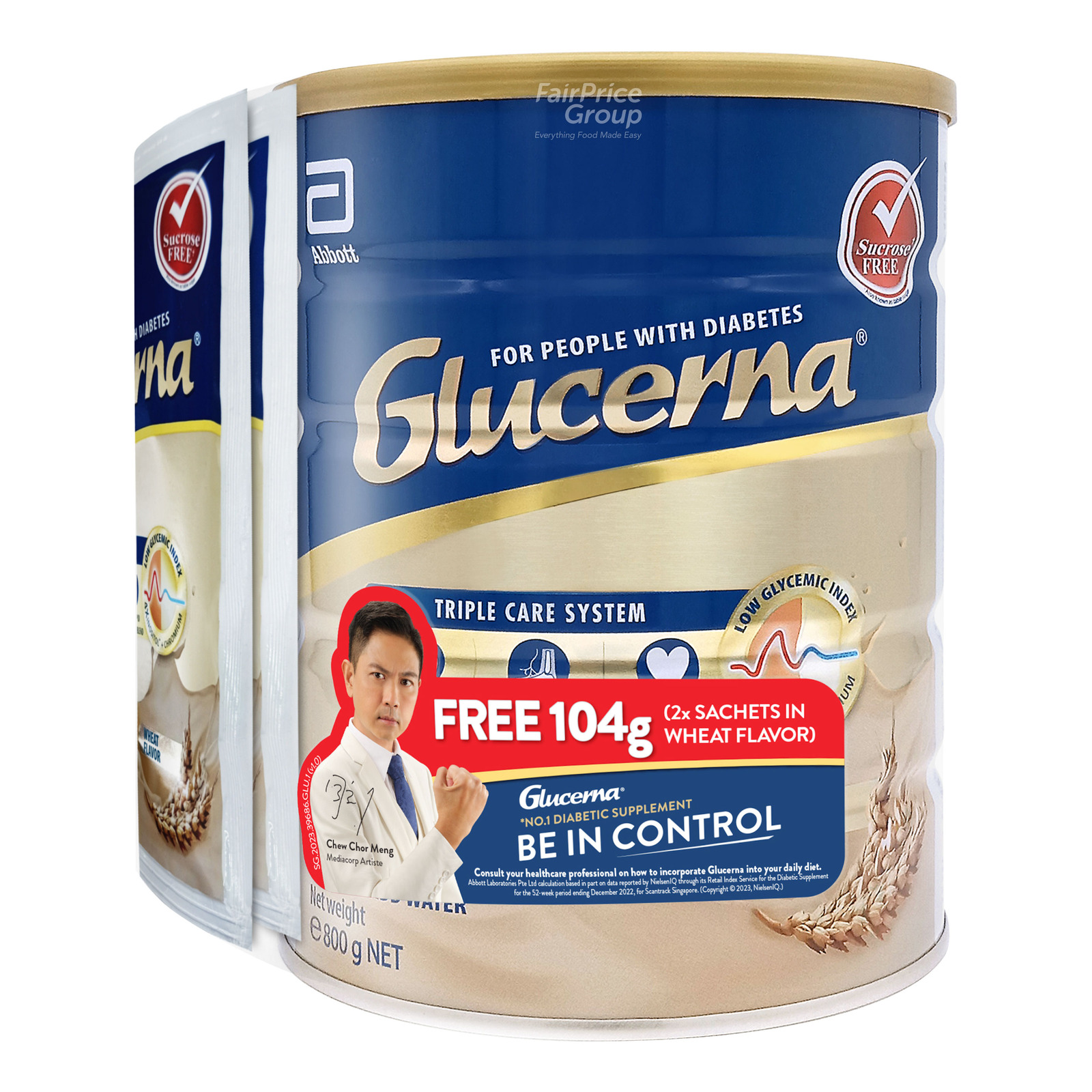 Abbott Glucerna Triple Care Milk Formula - Classic Wheat | NTUC FairPrice
