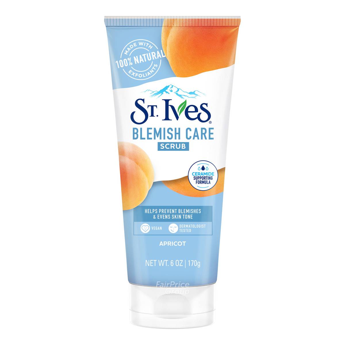 St Ives Facial Scrub - Blemish Care (Apricot) | NTUC FairPrice