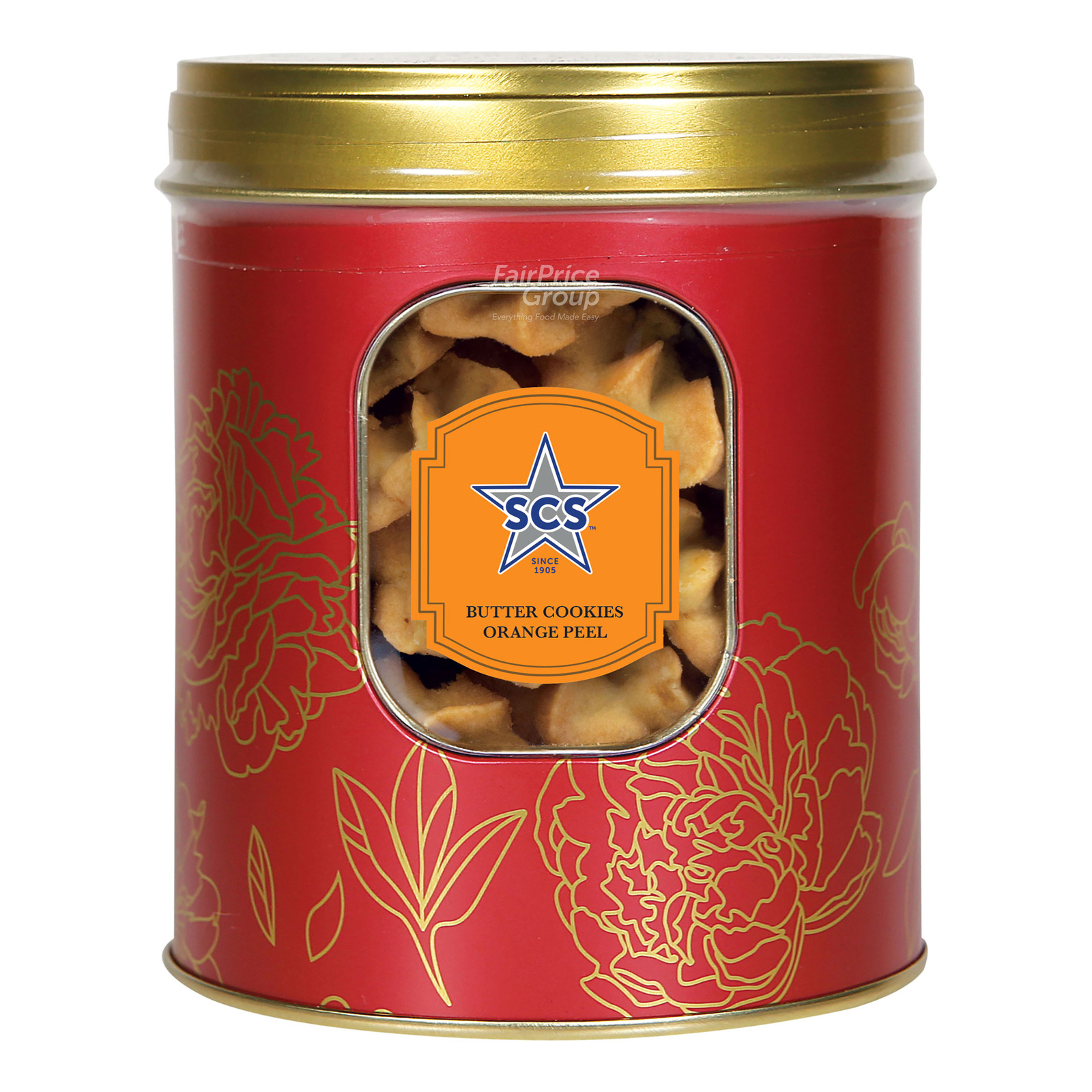 SCS Butter Cookies - Orange Peel | NTUC FairPrice