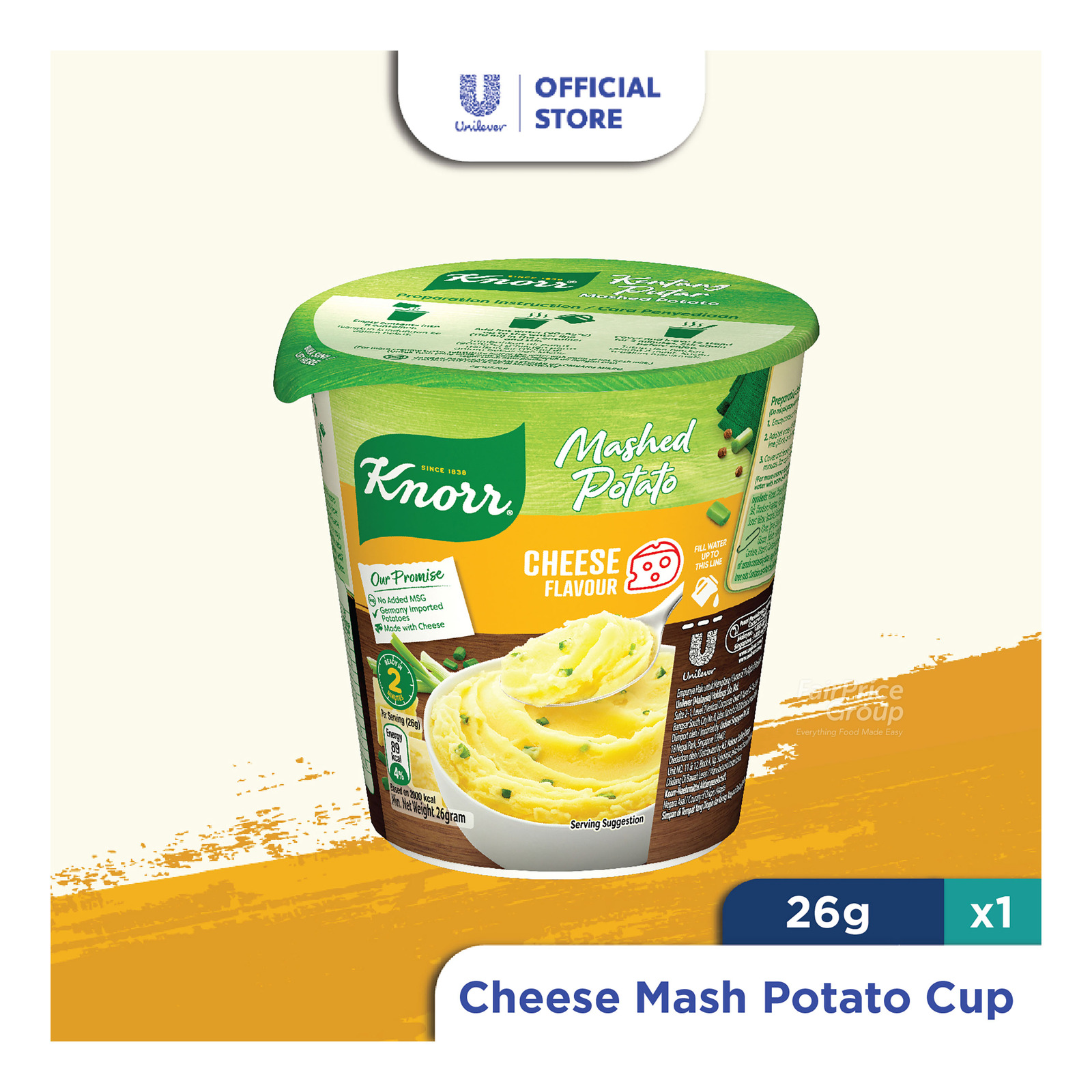 Knorr Mashed Potato - Cheese | NTUC FairPrice