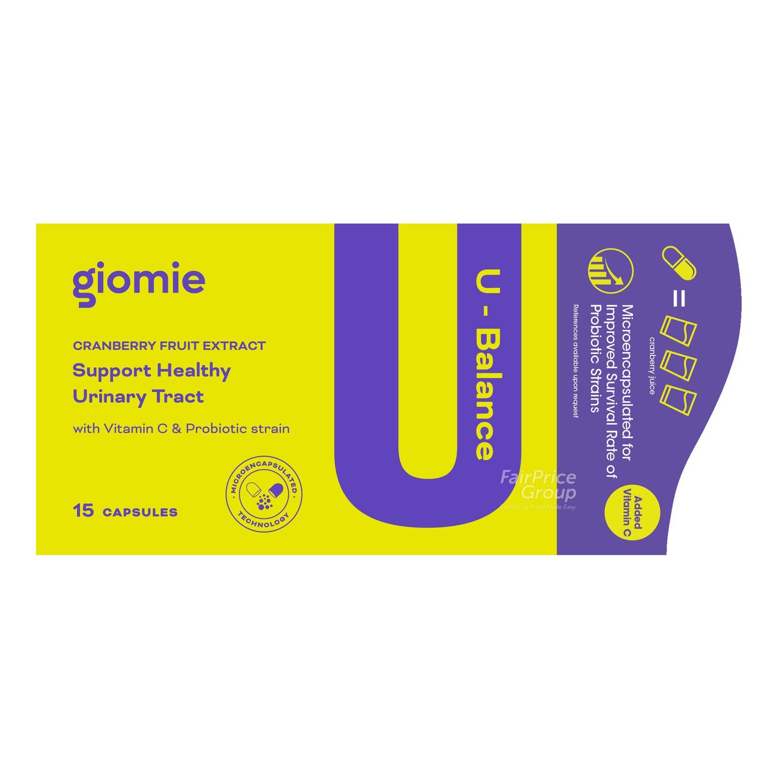 Giomie Support Healthy Urinary Tract - U Balance Probiotic | NTUC FairPrice