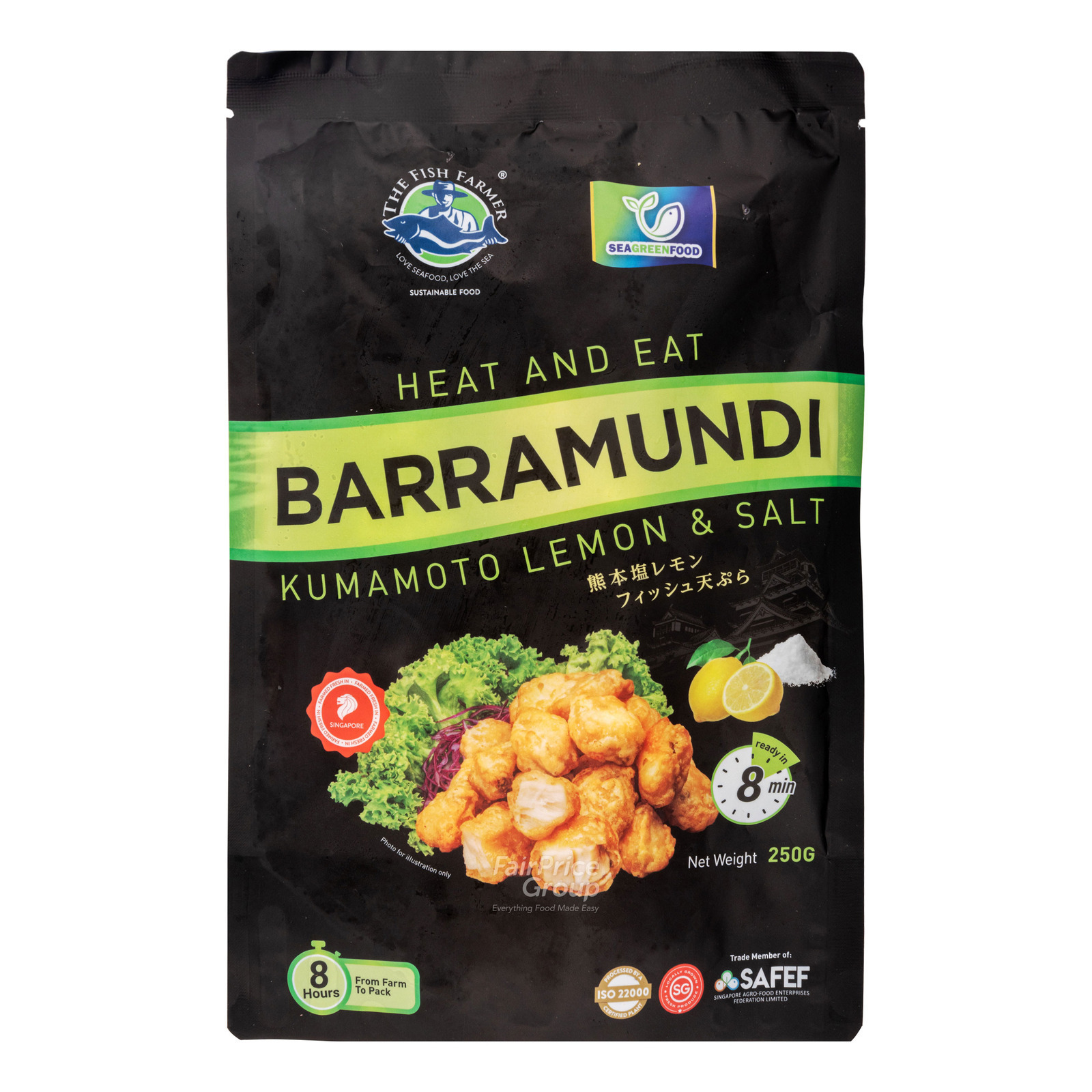 Fishfarmer Barramundi Crispy Tempura - Kumamoto Lemon & Salt | NTUC ...