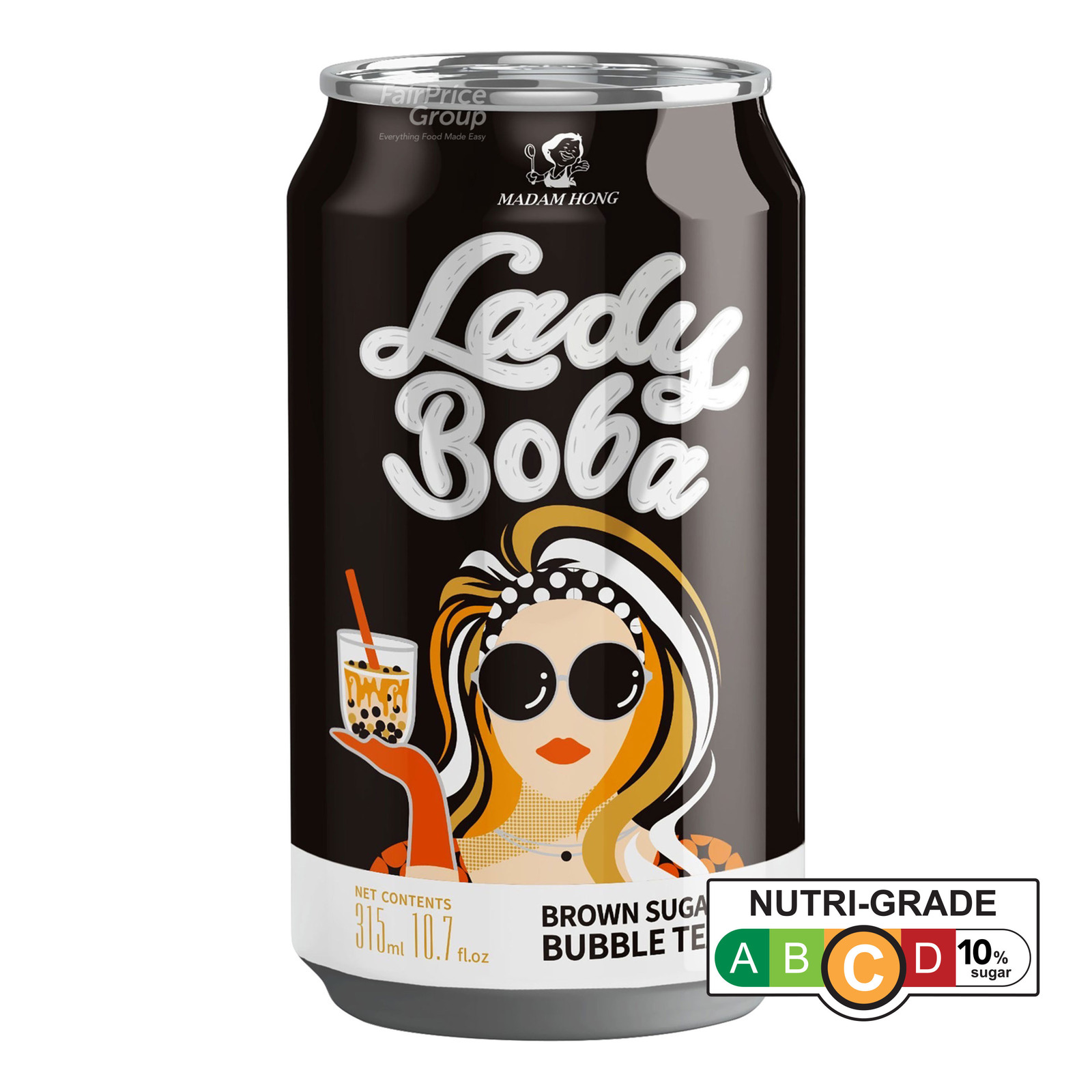 Lady Boba Bubble Tea - Brown Sugar | NTUC FairPrice