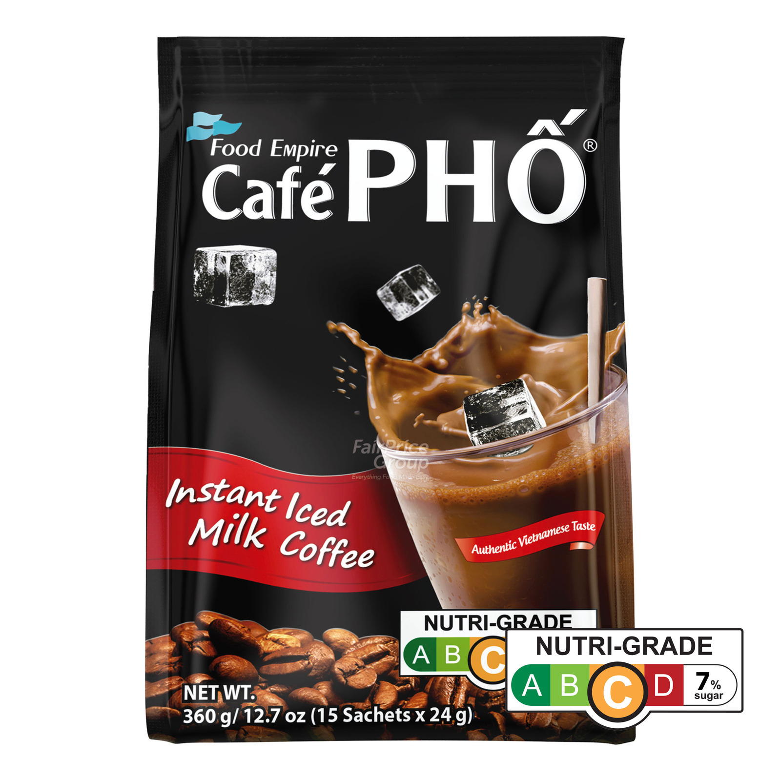 Cafe Pho Instant Iced Milk Coffee | NTUC FairPrice