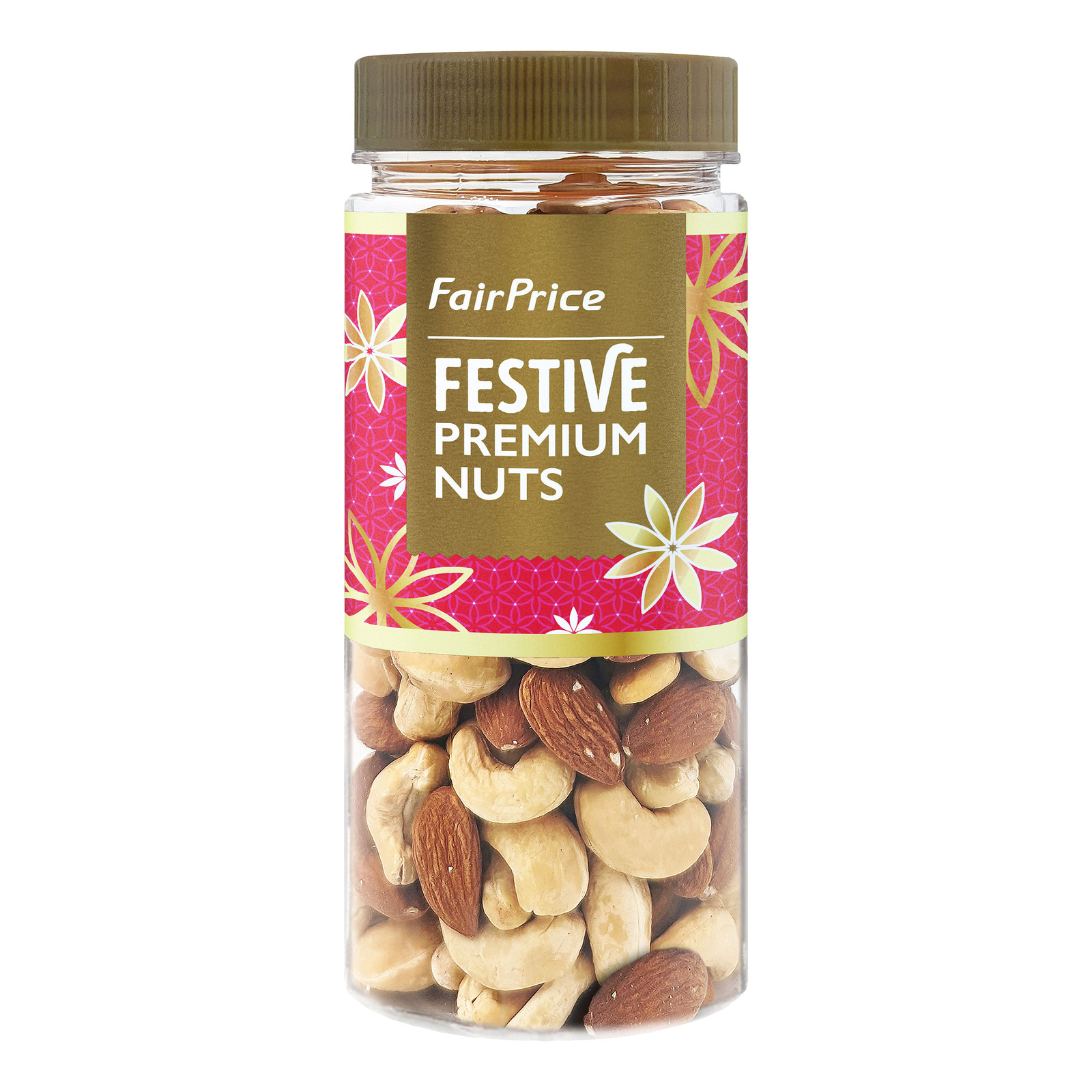 FairPrice Jar Baked Cashew Nuts & Almonds | NTUC FairPrice