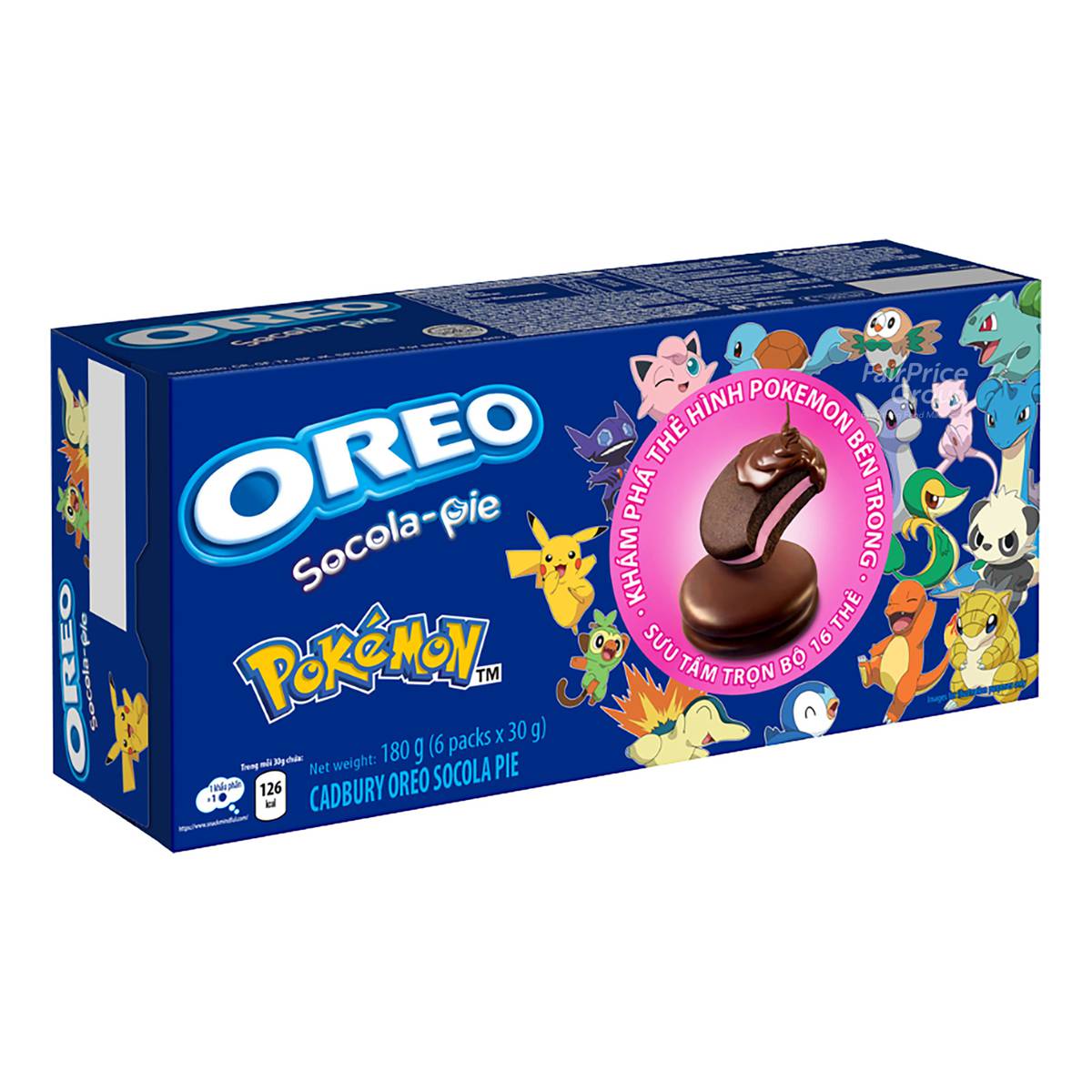 Oreo Cadbury Socola Pie - Strawberry | NTUC FairPrice