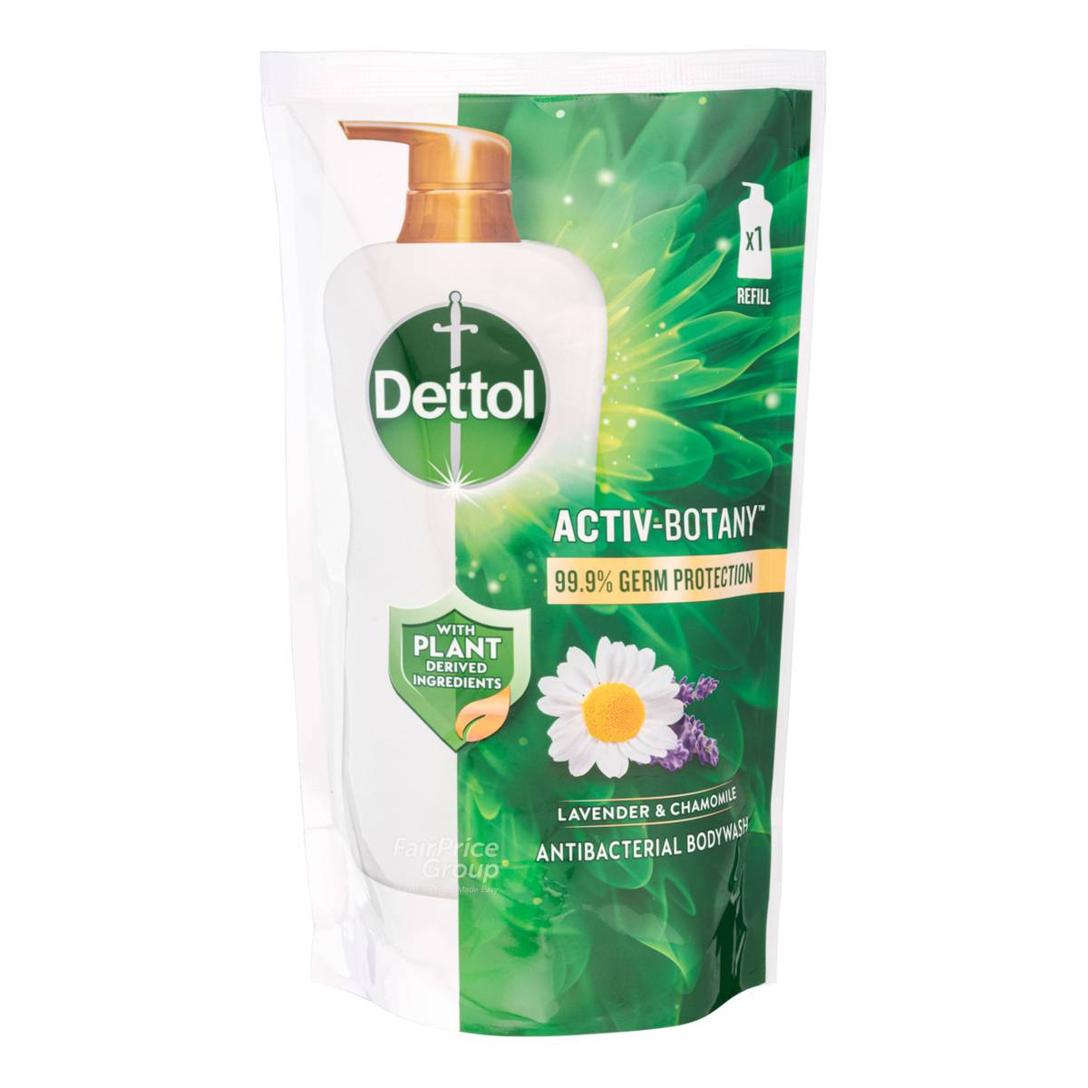 Dettol Activ-Botany Shower Gel Refill - Lavender & Chamomile | NTUC ...