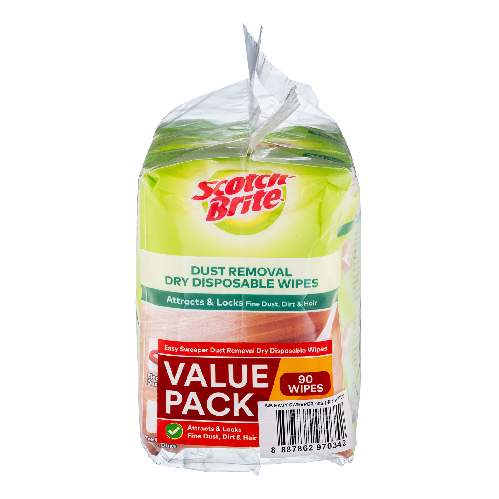 3M Scotch-Brite Easy Sweeper Dry Wipes | NTUC FairPrice