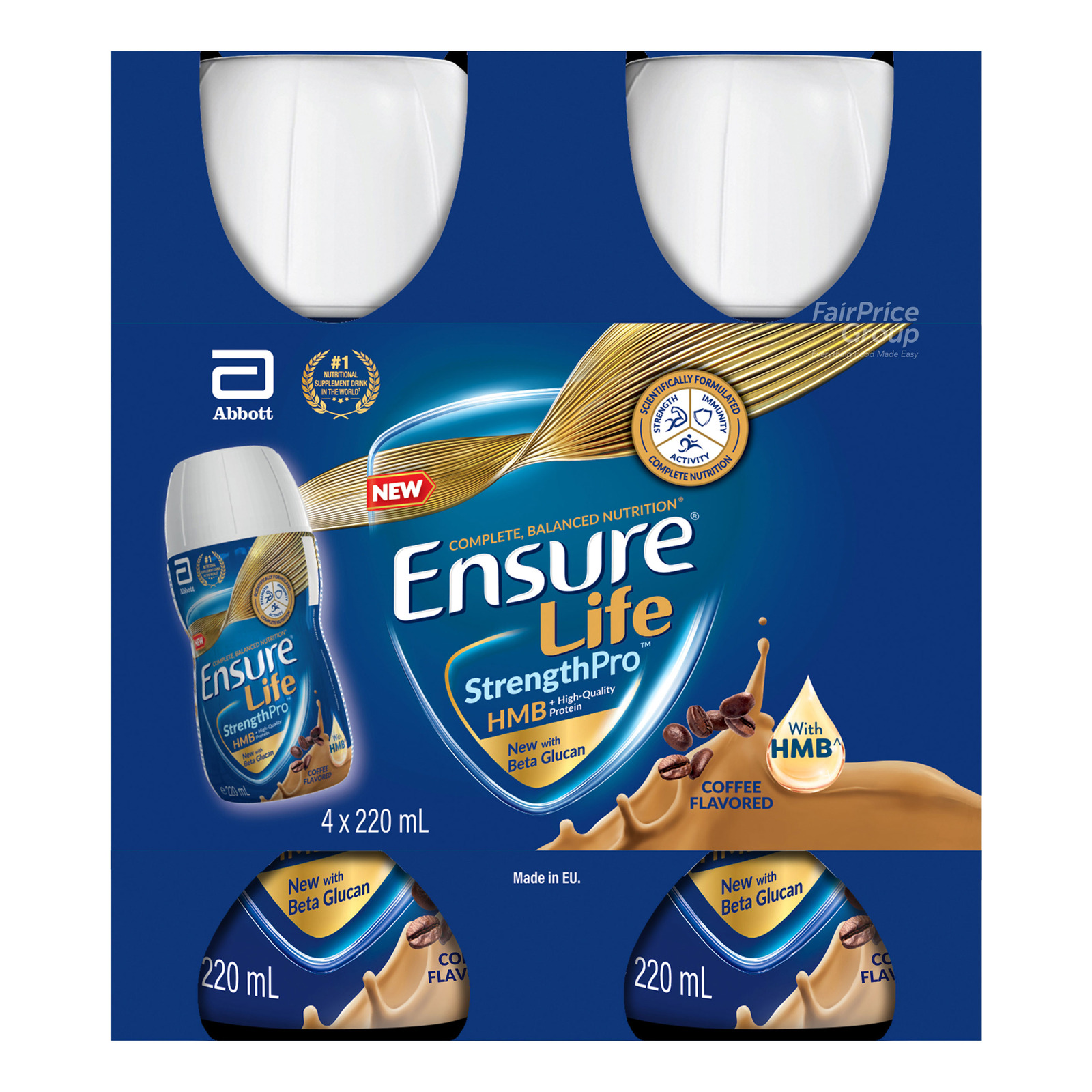 Abbott Ensure Life Strength Pro Liquid - Coffee | NTUC FairPrice