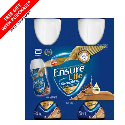 Abbott Ensure Life Strength Pro Liquid - Coffee | NTUC FairPrice