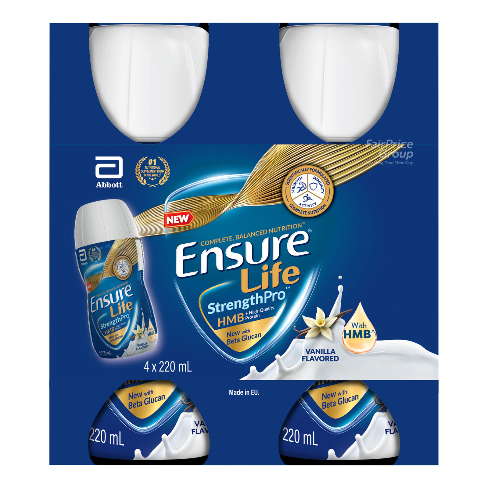 Abbott Ensure Life Strength Pro Liquid - Vanilla | NTUC FairPrice