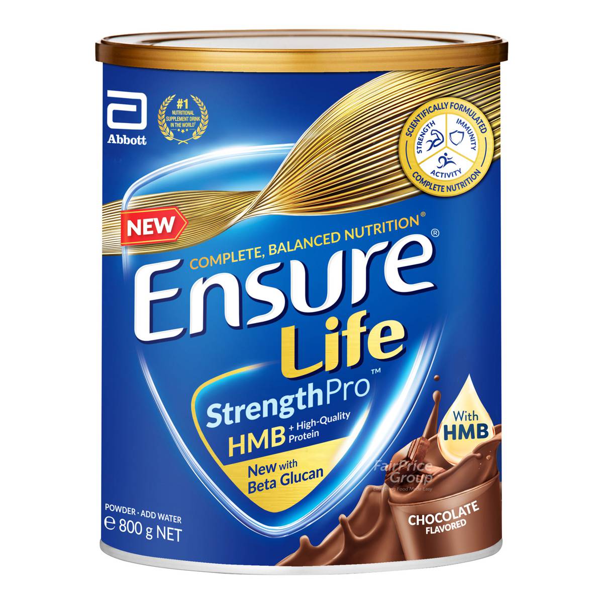 Abbott Ensure Life Strength Pro Milk Powder - Chocolate | NTUC FairPrice