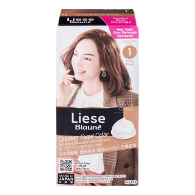 Liese Blaune Creamy Foam Color - Shiny Brown | NTUC FairPrice