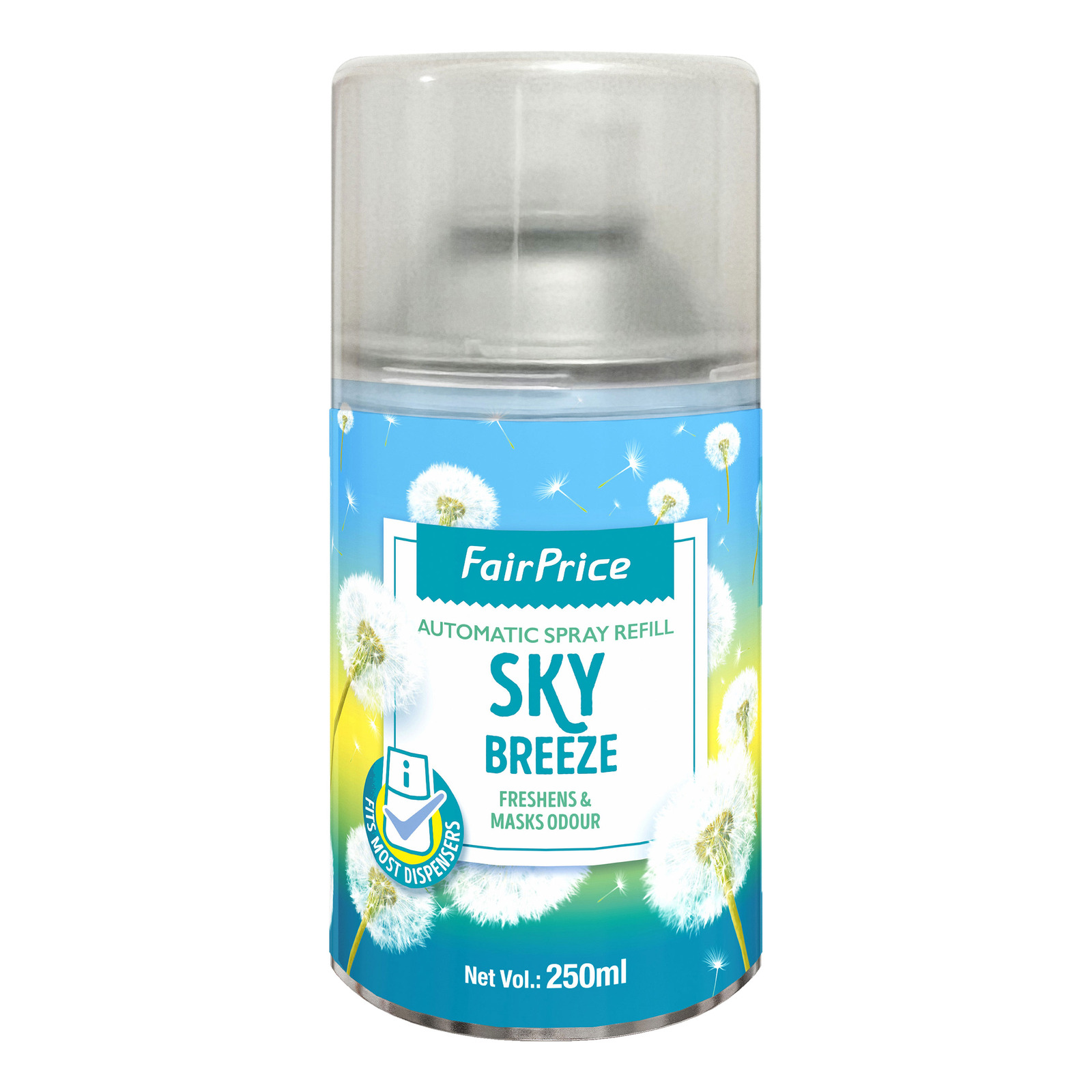 FairPrice Automatic Spray Refill - Sky Breeze | NTUC FairPrice