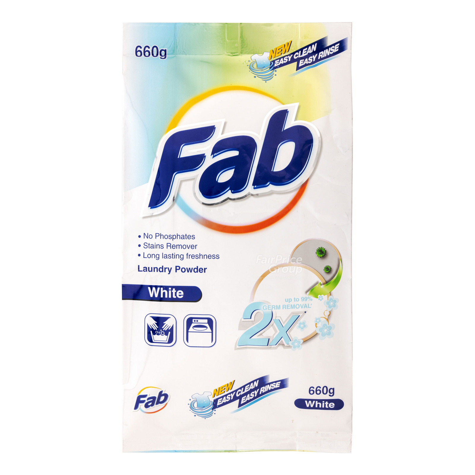 Fab Laundry Powder - White | NTUC FairPrice