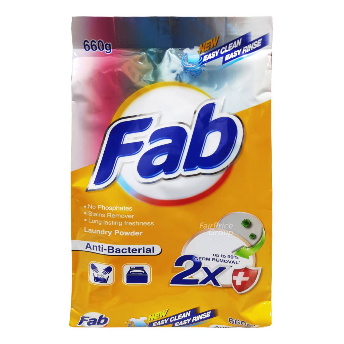 Fab Laundry Powder - Anti-Bacterial | NTUC FairPrice
