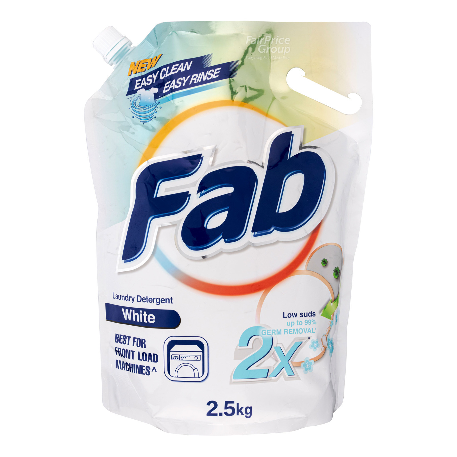 Fab Laundry Detergent Refill - White | NTUC FairPrice