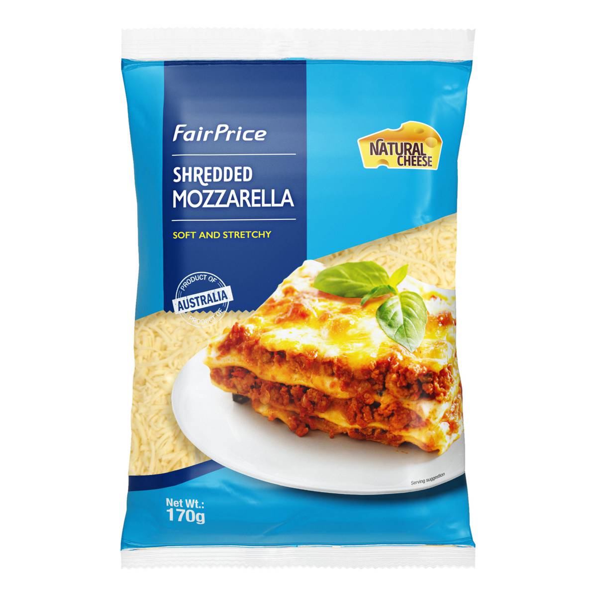 Fairprice Shredded Cheese - Mozzarella | NTUC FairPrice