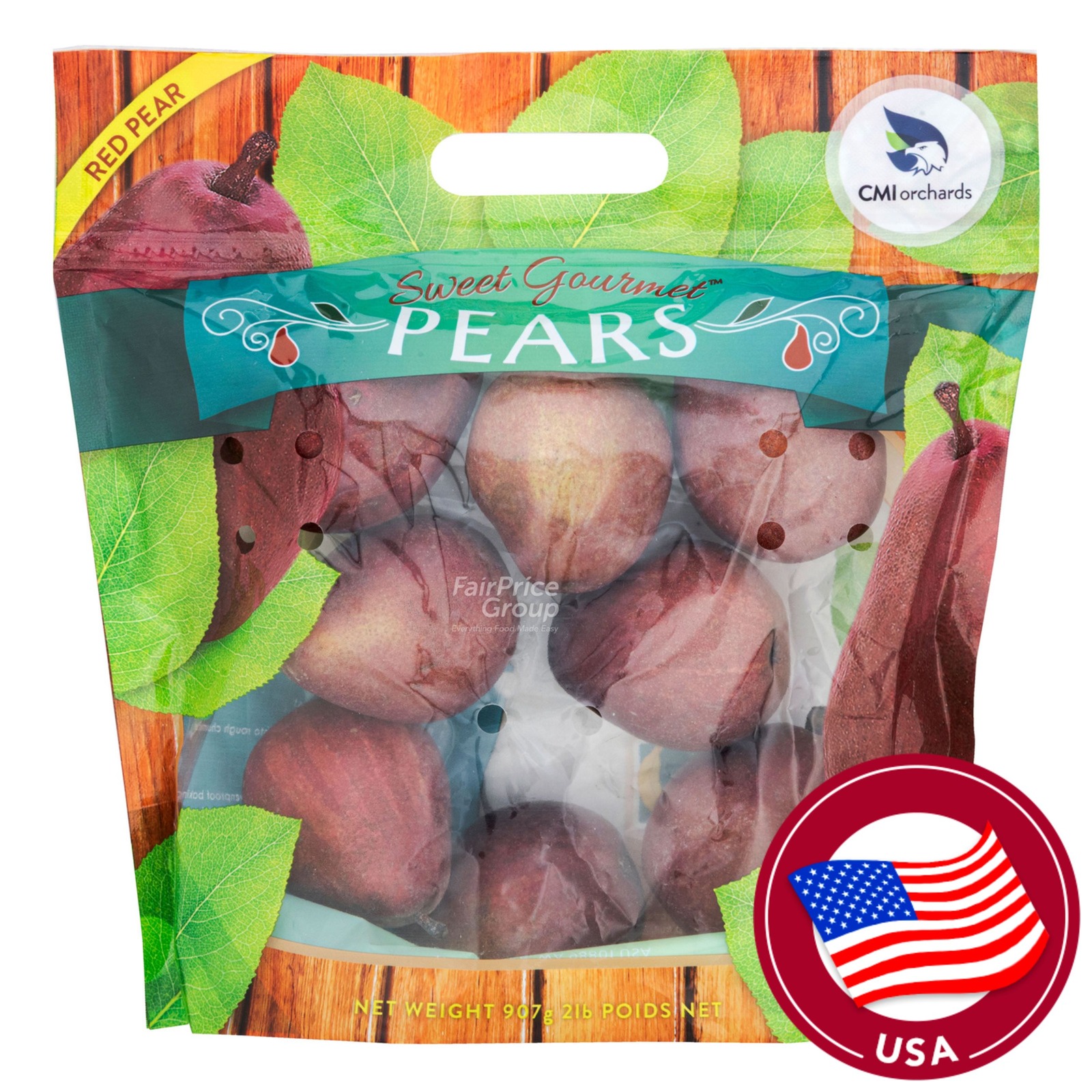 USA Red Anjou Pear | NTUC FairPrice