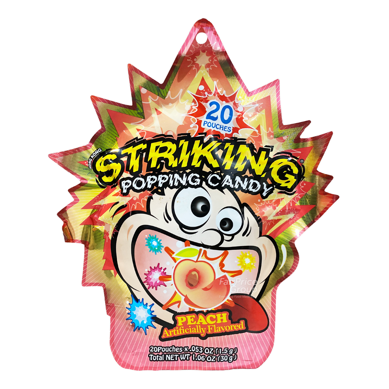 Striking Popping Candy - Peach | NTUC FairPrice