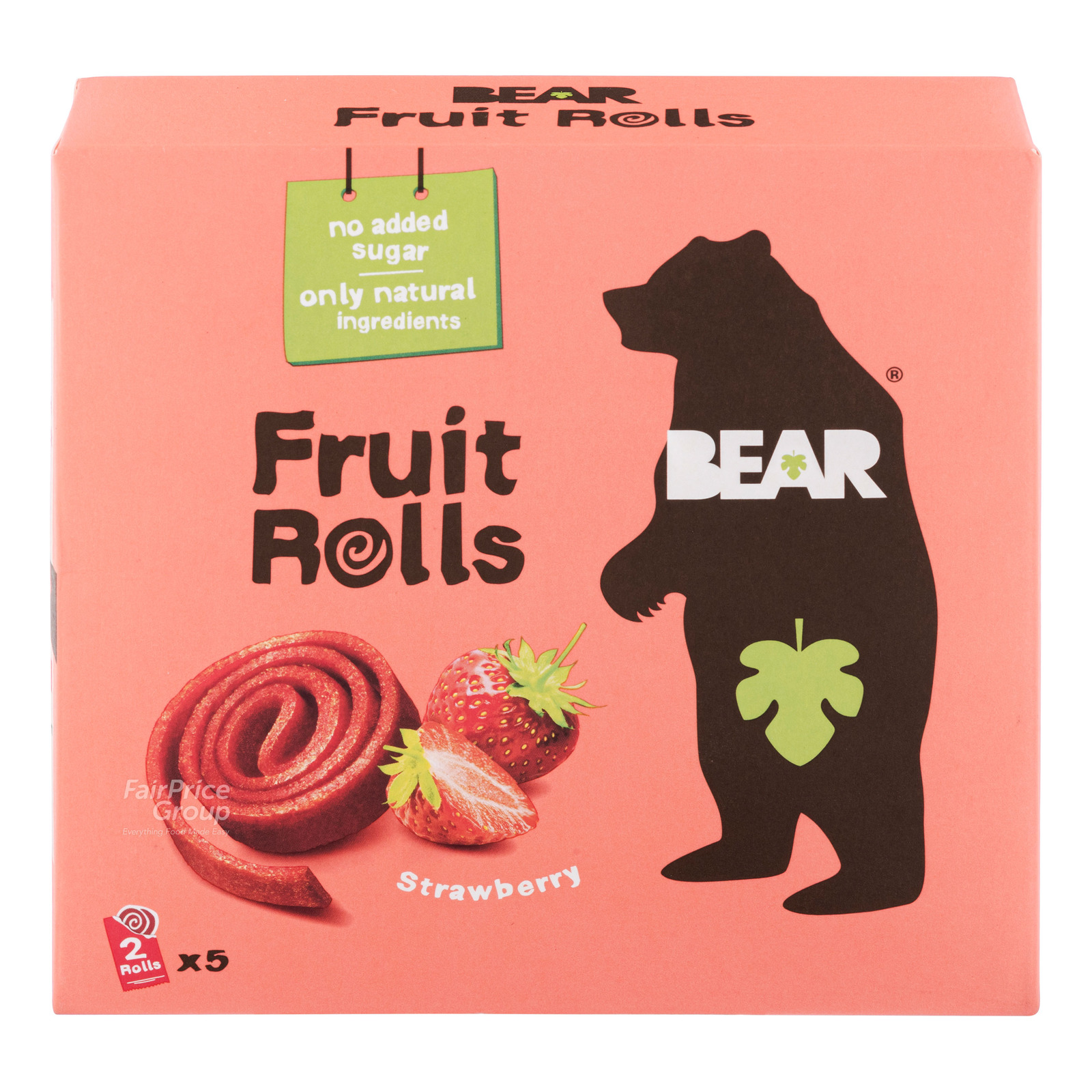 Bear Fruit Rolls - Strawberry | NTUC FairPrice