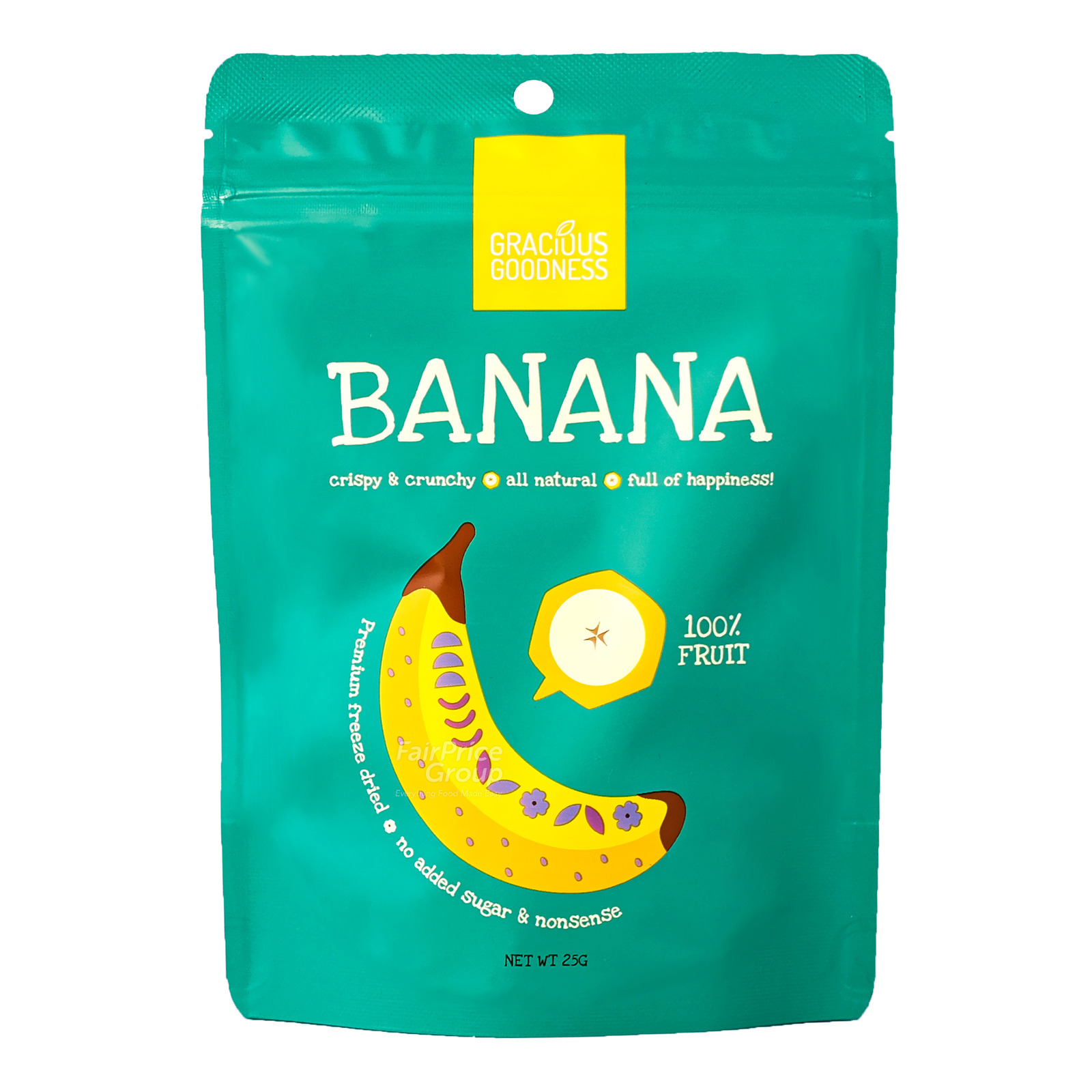 Gracious Goodness Premium Freeze Dried - Banana | NTUC FairPrice